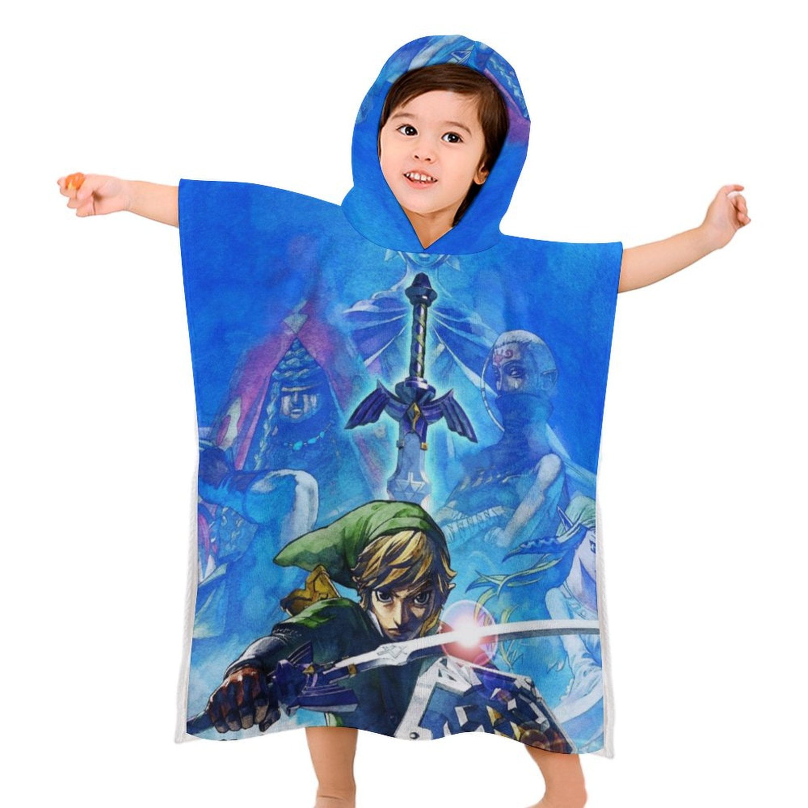 The Legend of Zelda Hooded Towels for Kids - Soft Kids Beach Towel for ...