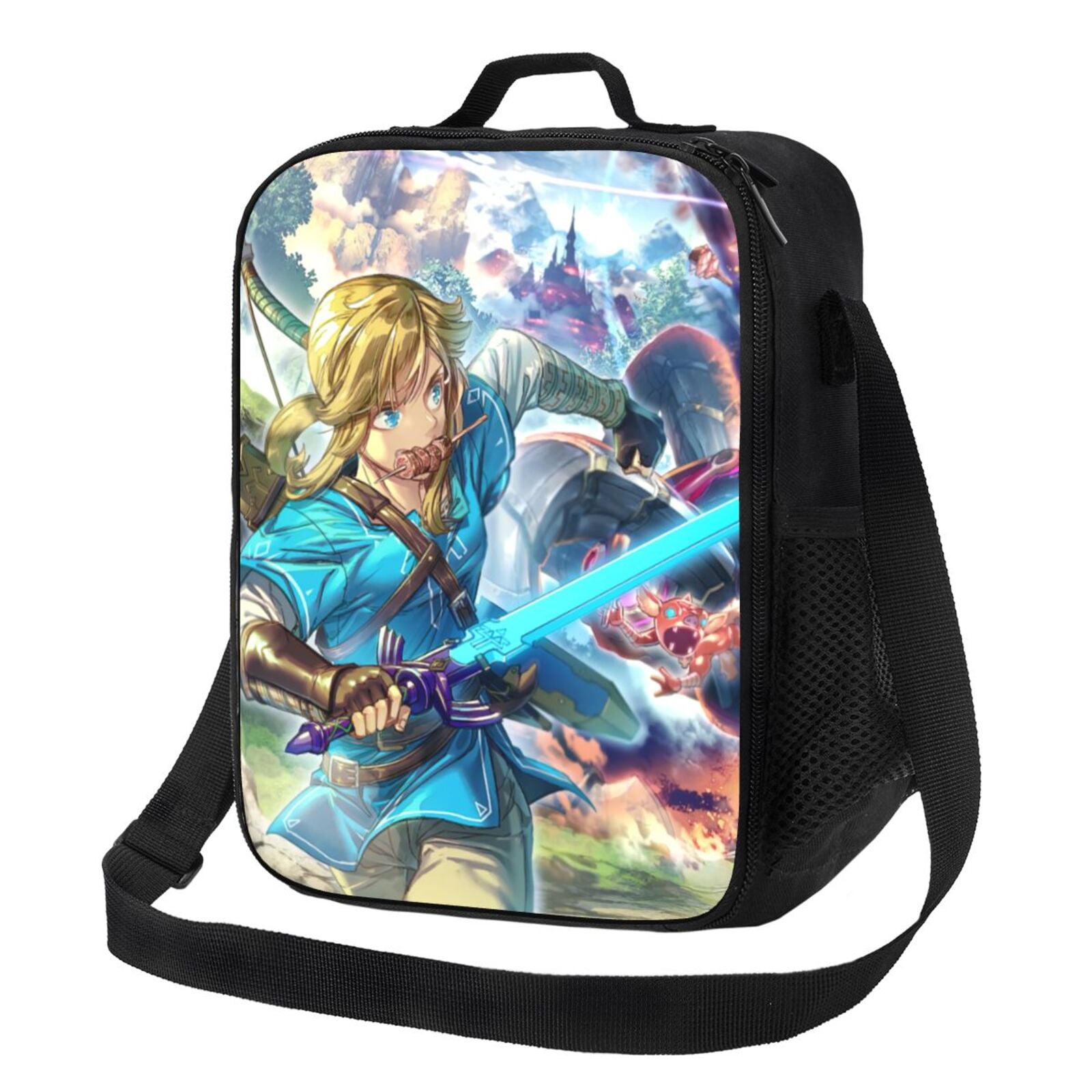 The Legend Of Zelda Insulated Lunch Bag,Portable Reusable Lunch Box for ...