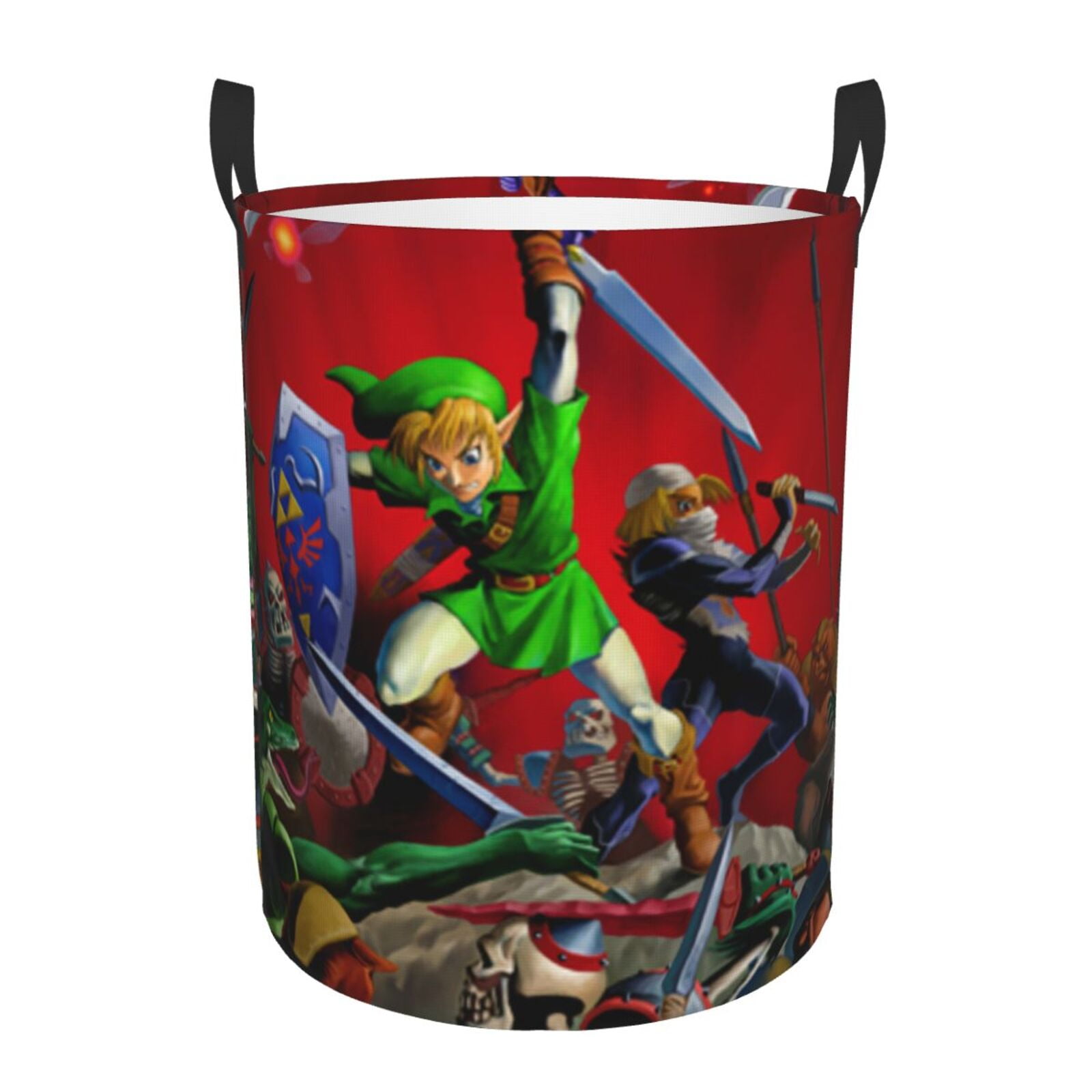 The Legend Of Zelda Large Laundry Hamper, Collapsible Laundry Basket ...