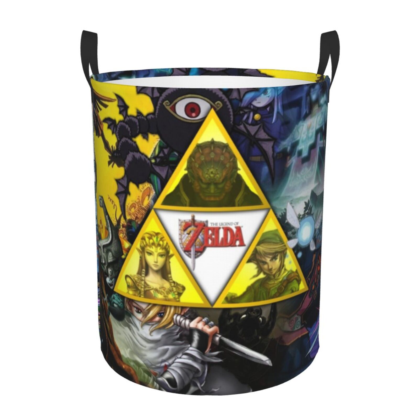 The Legend Of Zelda Large Laundry Hamper, Collapsible Laundry Basket ...