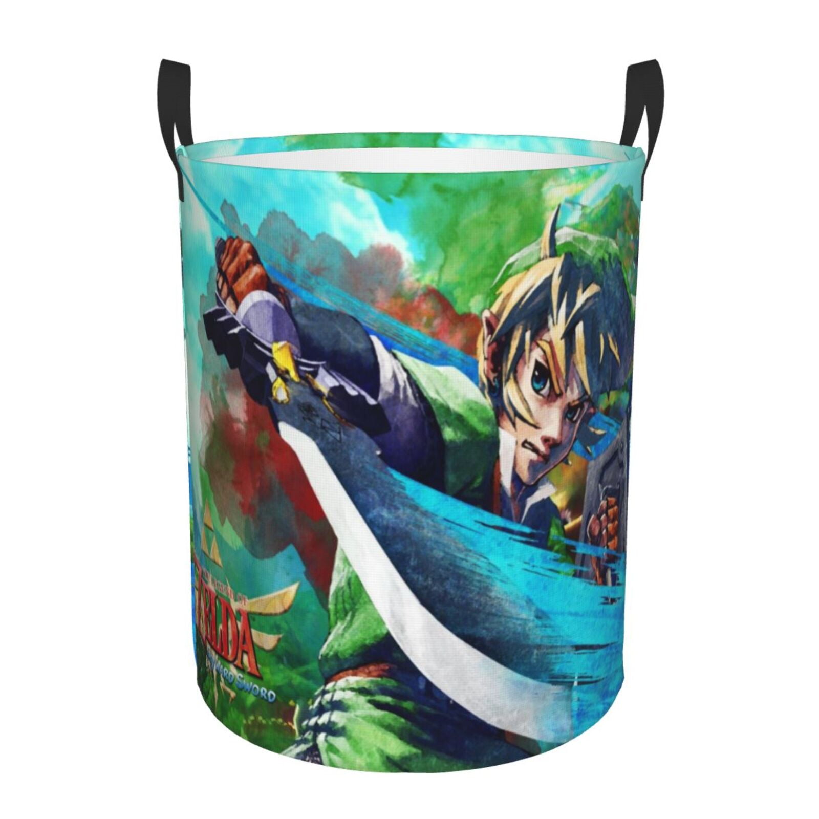 The Legend Of Zelda Large Laundry Hamper, Collapsible Laundry Basket ...