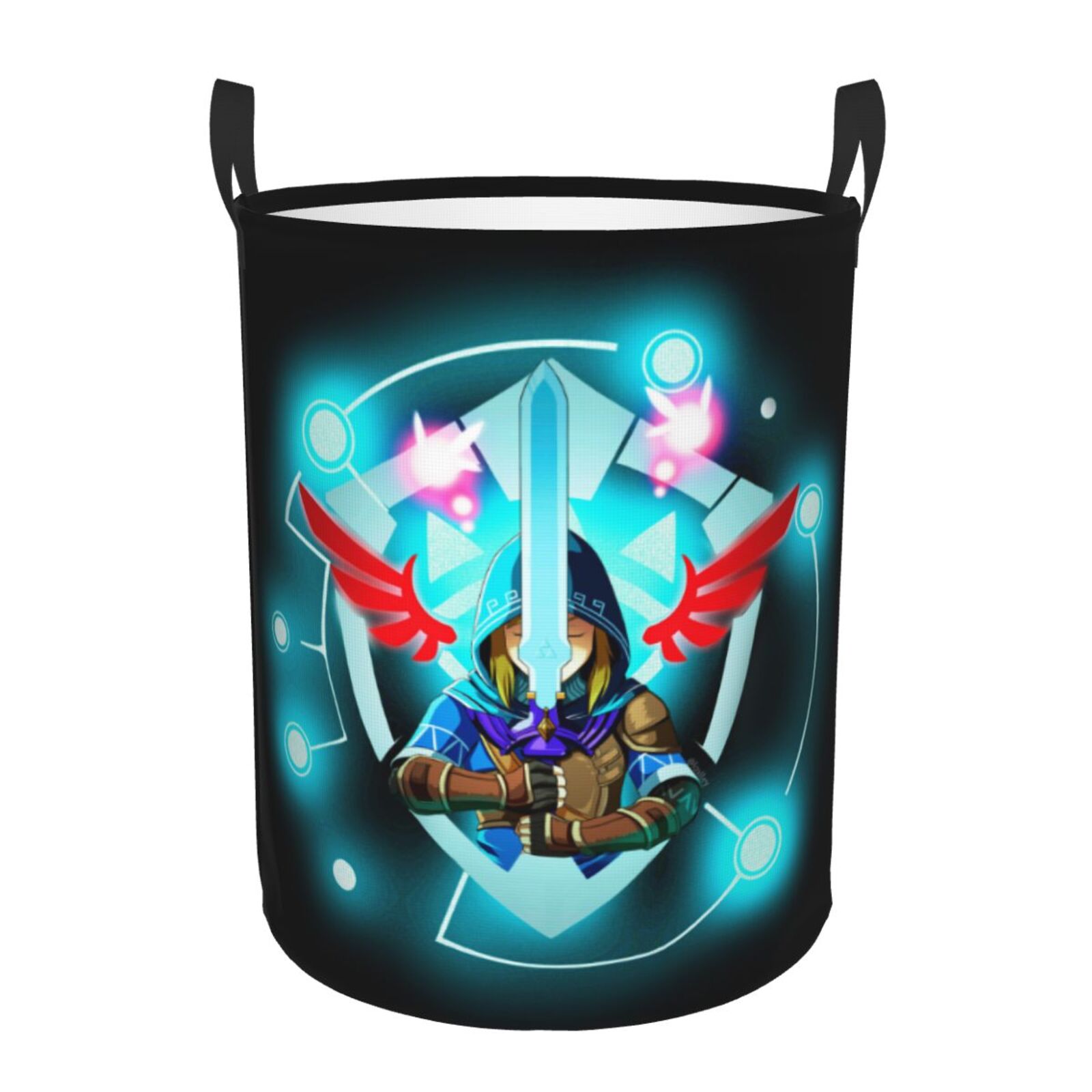 The Legend Of Zelda Large Laundry Hamper, Collapsible Laundry Basket ...