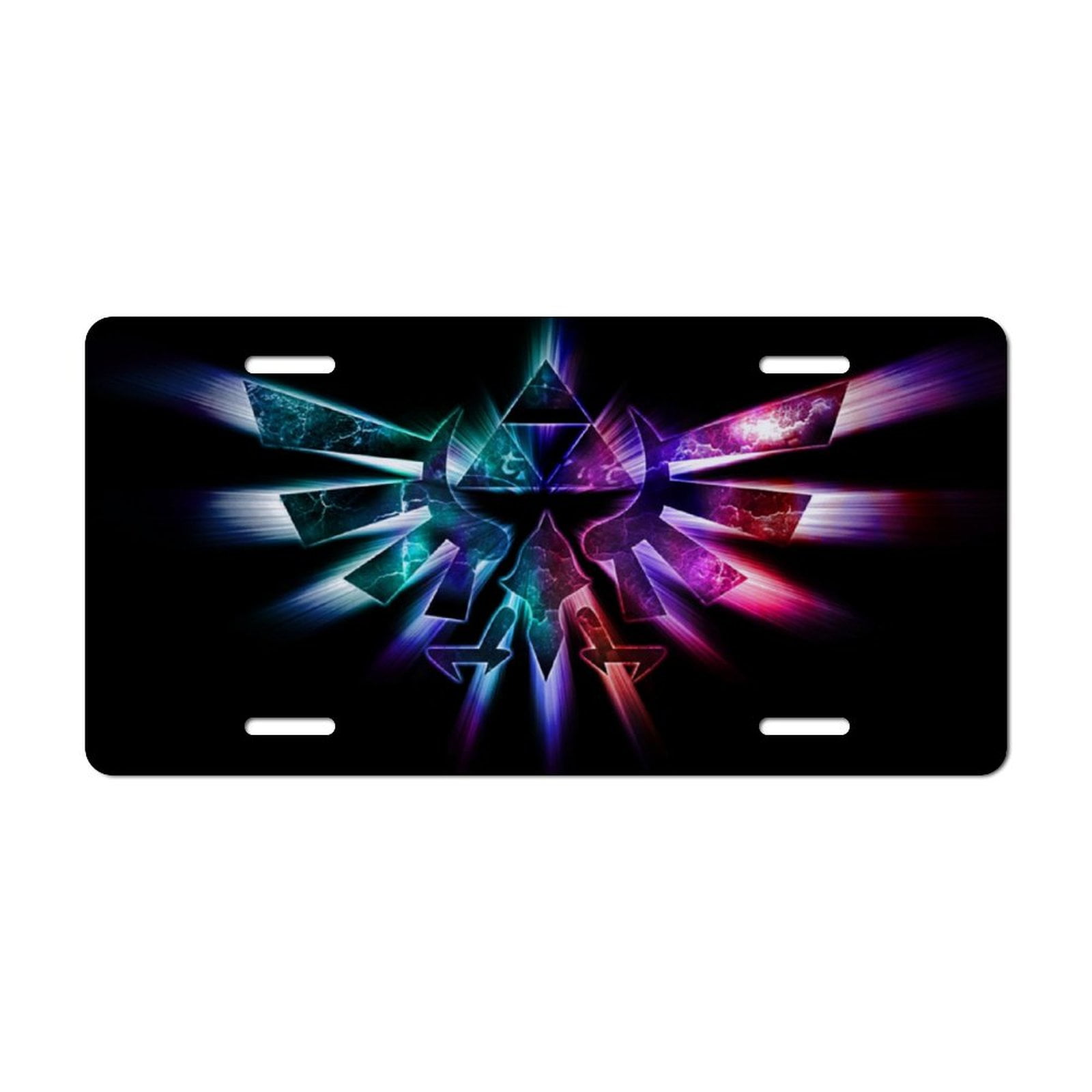 The Legend Of Zelda Logo License Plate Cover Aluminum Novelty Vanity ...