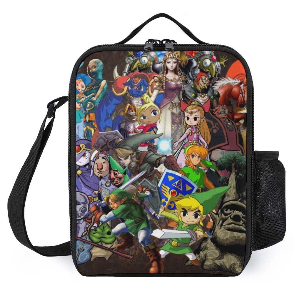 The Legend of Zelda Lunch Bag Insulated, Lunch Box Bag, Reusable Lunch ...