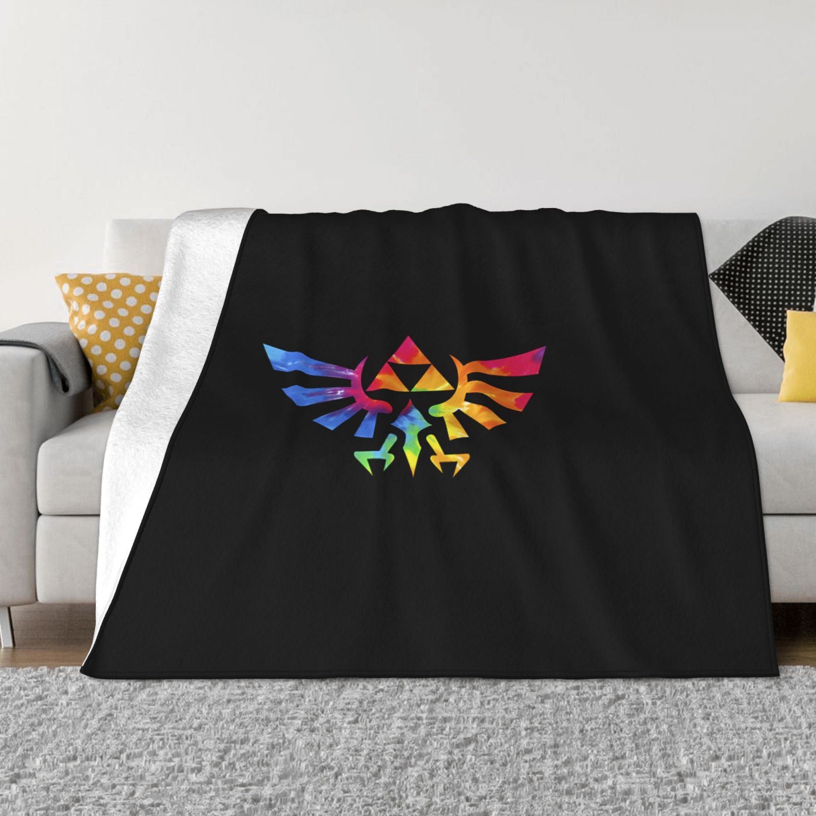 The Legend Of Zelda Soft Throw Blanket for Couch, Fluffy Fuzzy Blankets ...