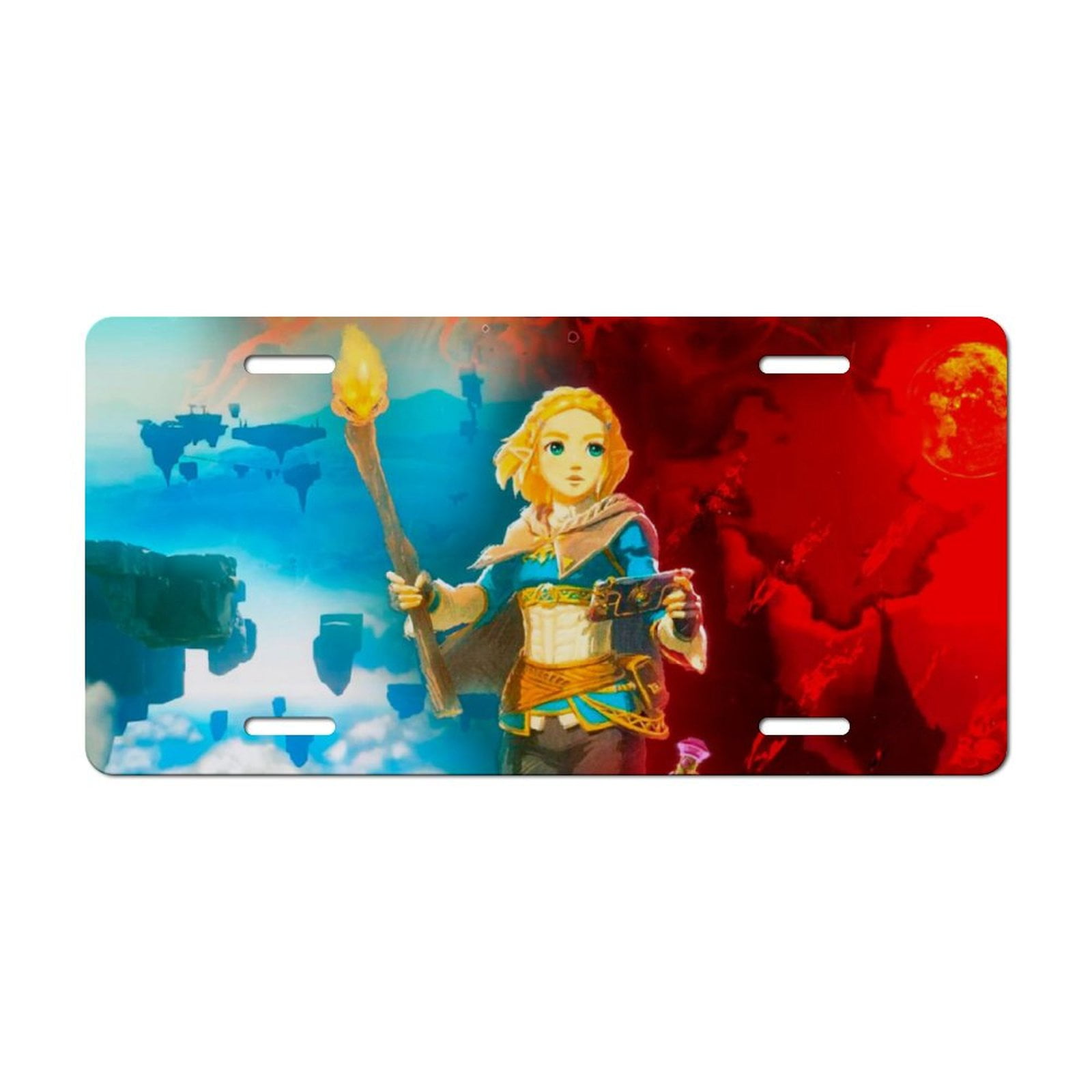 The Legend of Zelda Tears of The Kingdom Game License Plate Cover ...
