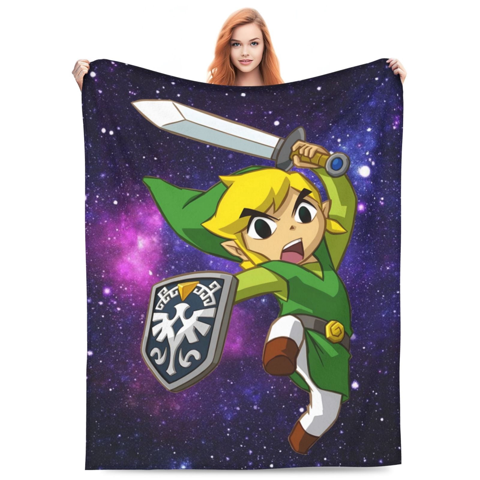 The Legend Of Zelda Throw Blanket Couch Bed Sofa Soft Lightweight Warm ...