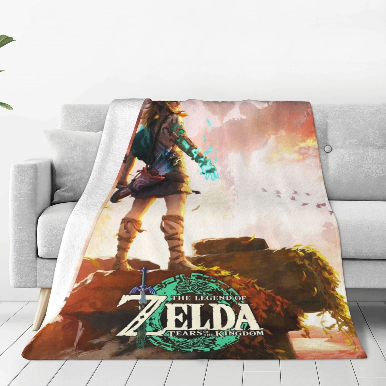 The Legend Of Zelda Throw Blanket Couch Bed Sofa Soft Lightweight Warm ...