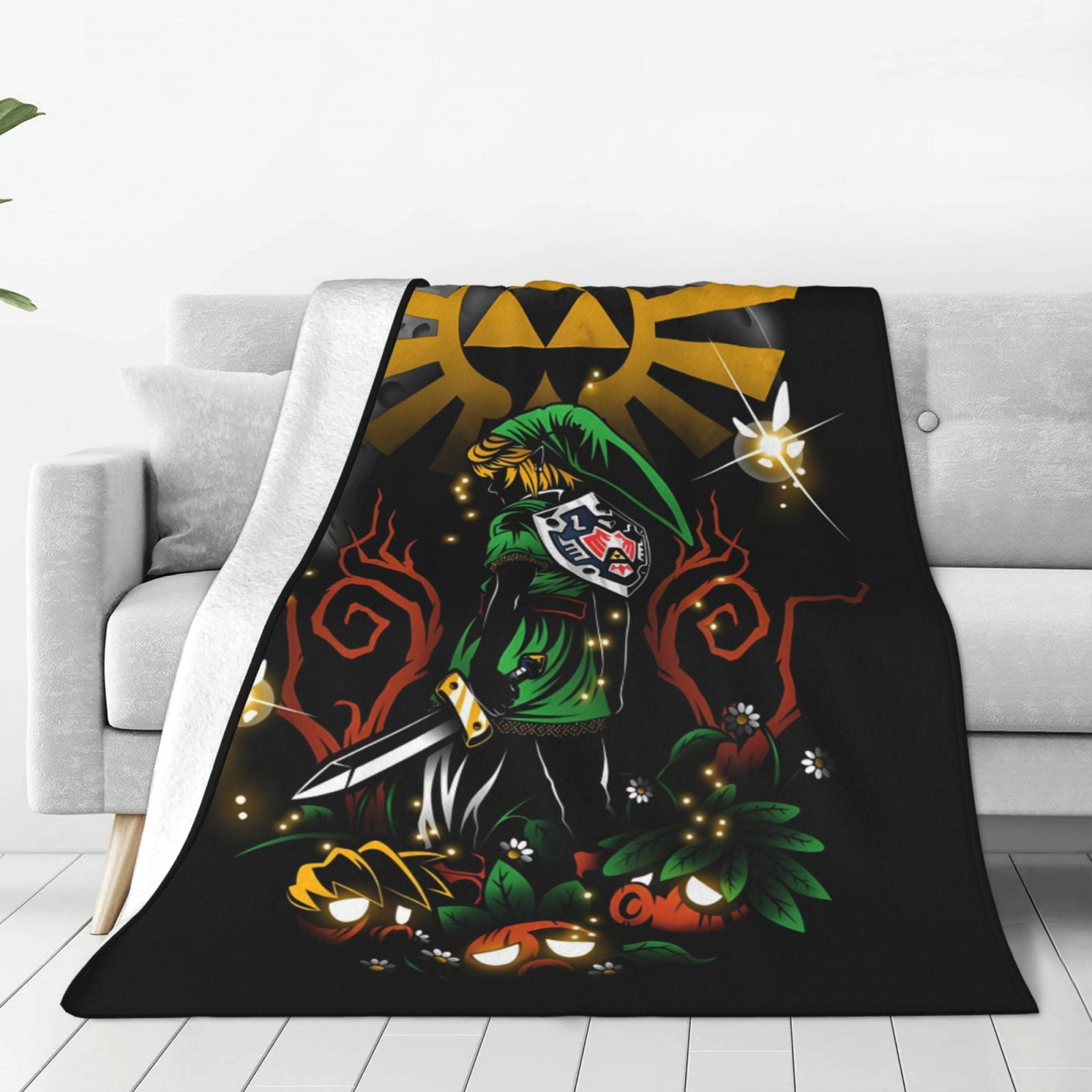 The Legend Of Zelda Throw Blanket Couch Bed Sofa Soft Lightweight Warm ...