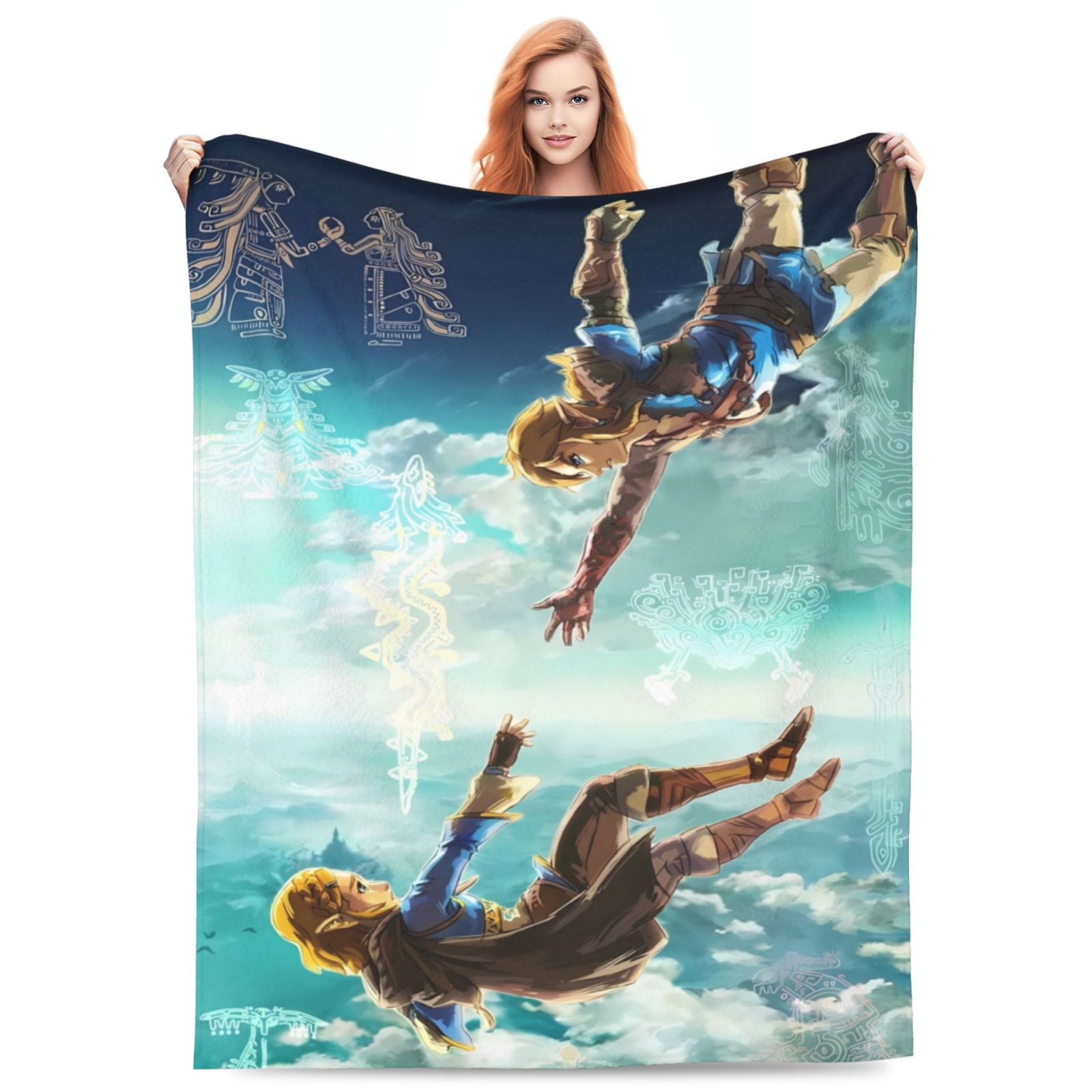 The Legend Of Zelda Throw Blanket Couch Bed Sofa Soft Lightweight Warm ...