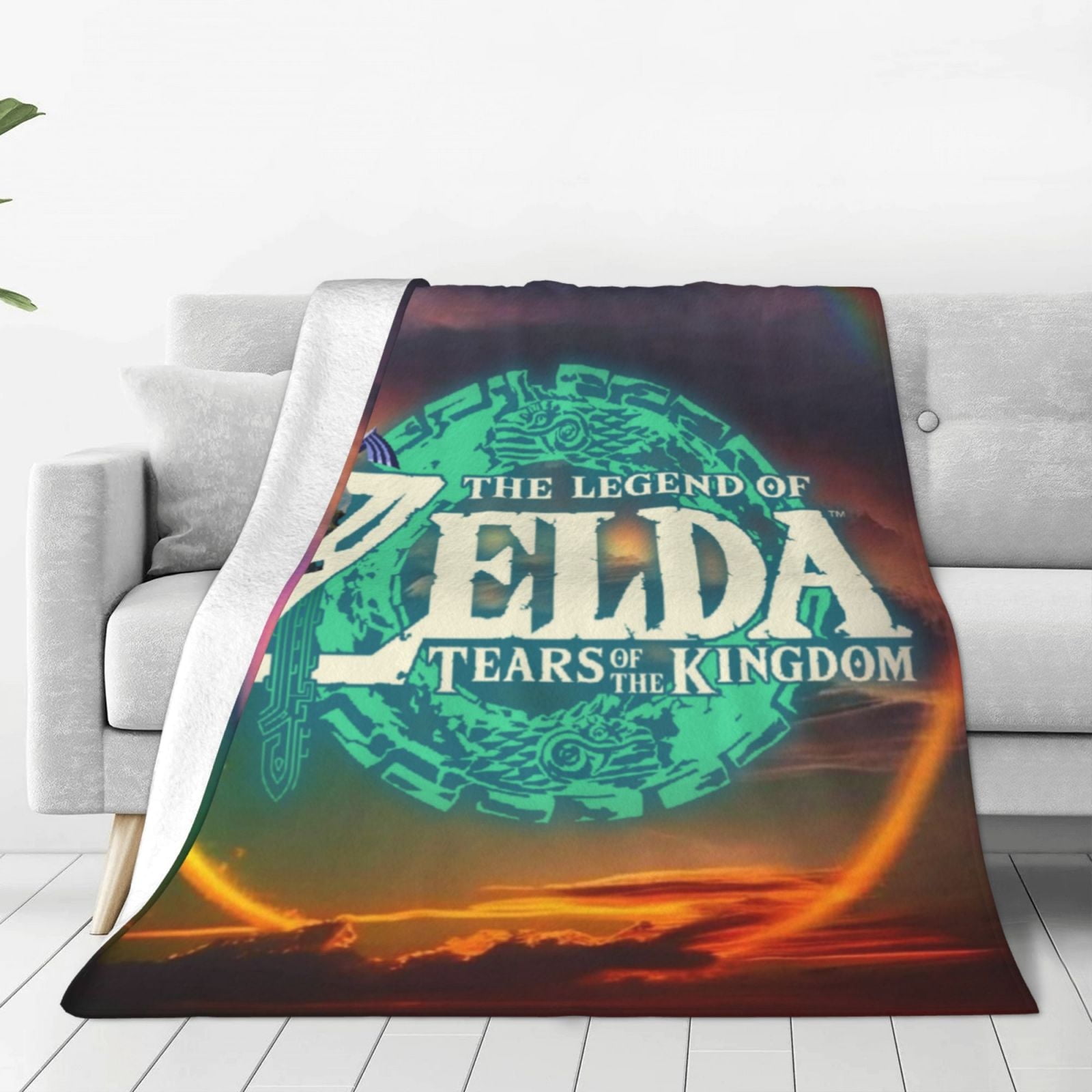 The Legend Of Zelda Throw Blanket Couch Bed Sofa Soft Lightweight Warm ...