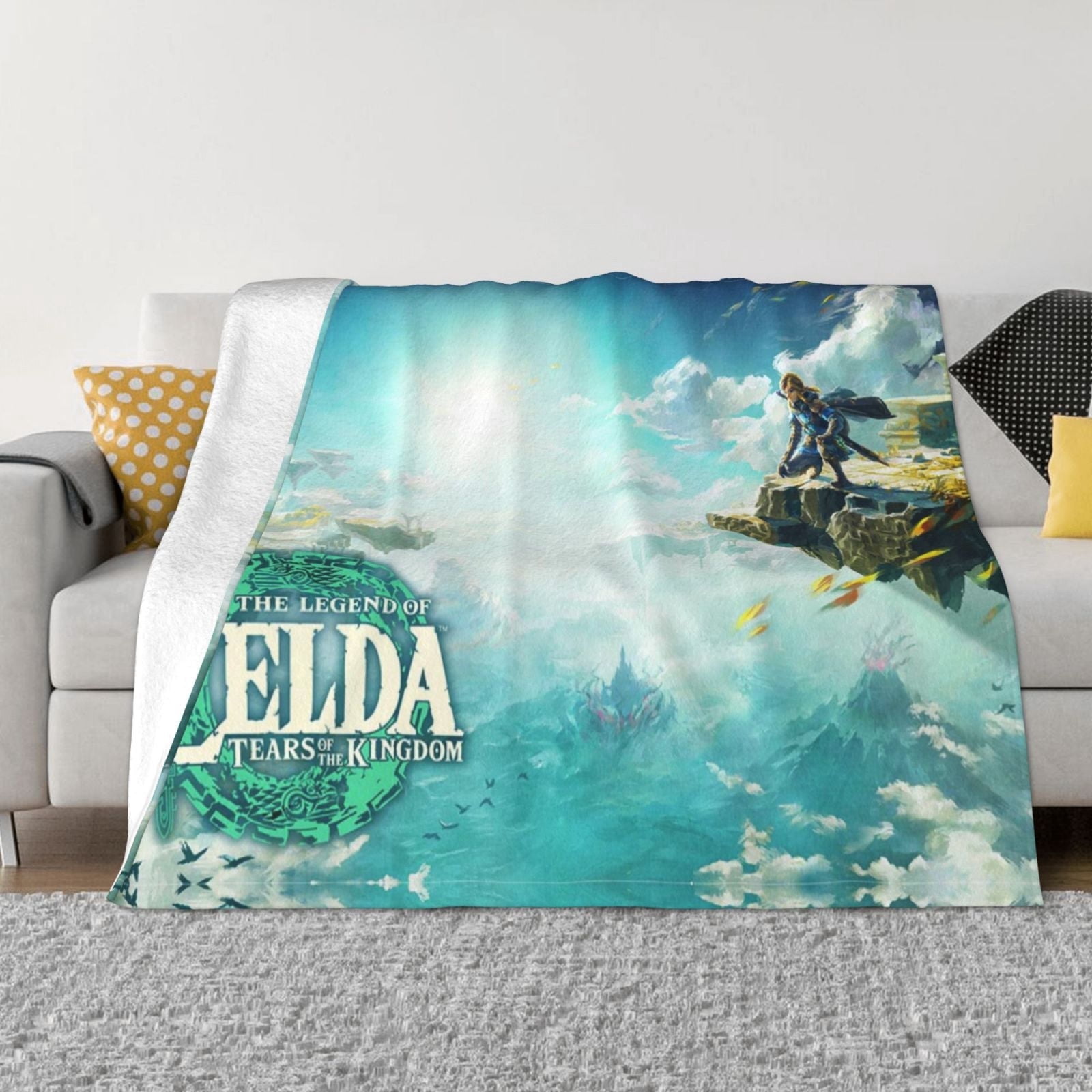 The Legend Of Zelda Throw Blanket Couch Bed Sofa Soft Lightweight Warm ...