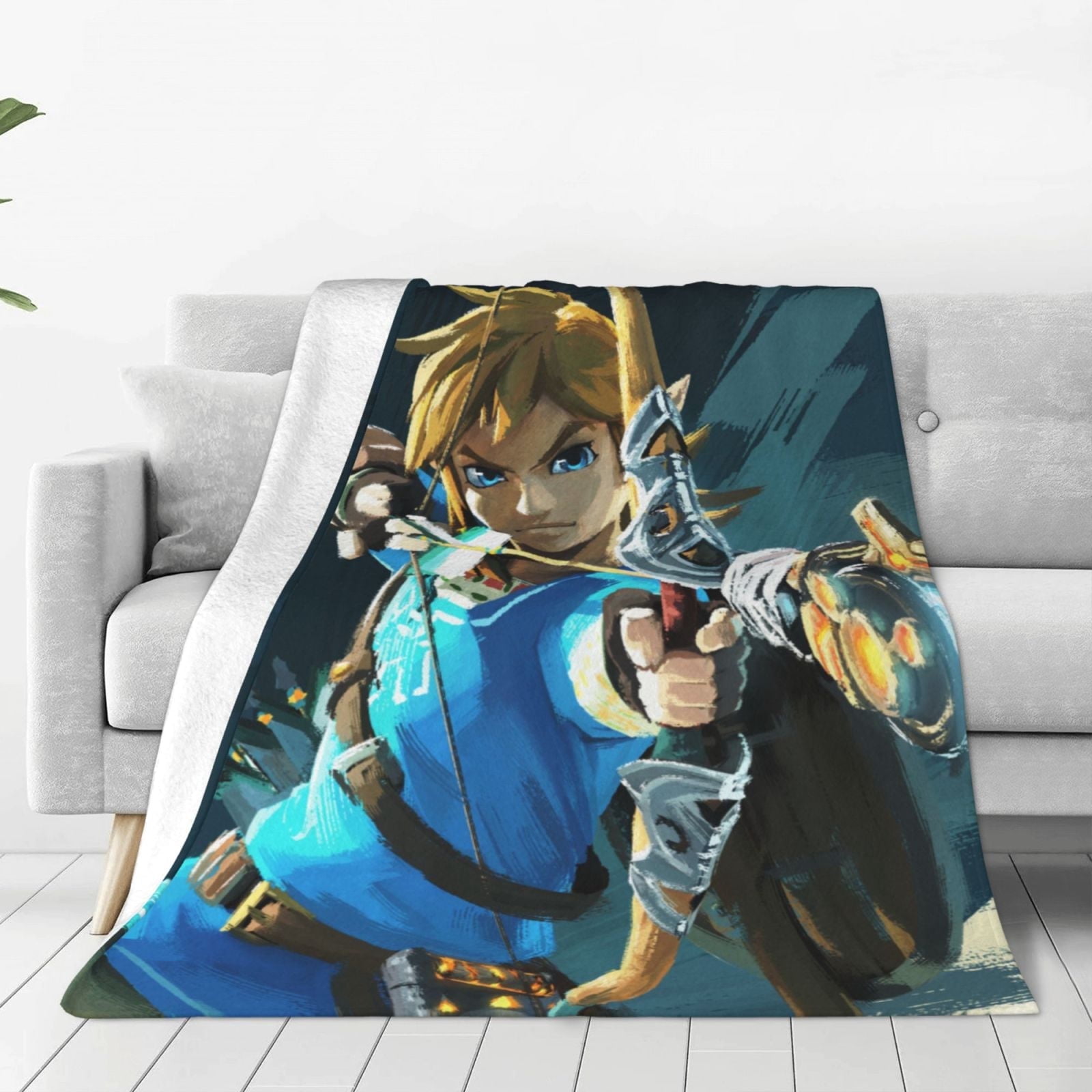 The Legend Of Zelda Throw Blanket Couch Bed Sofa Soft Lightweight Warm ...