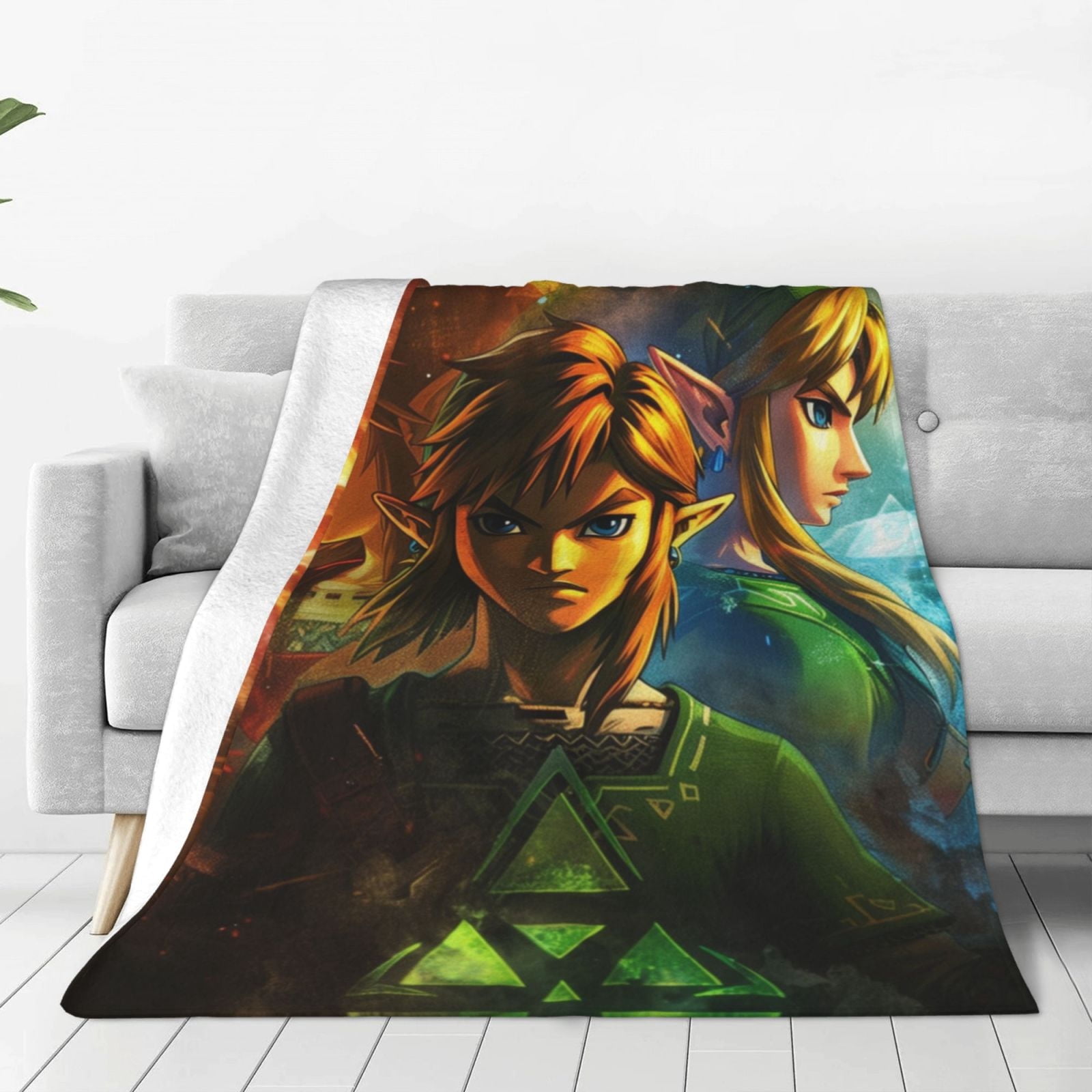 The Legend Of Zelda Throw Blanket Couch Bed Sofa Soft Lightweight Warm ...