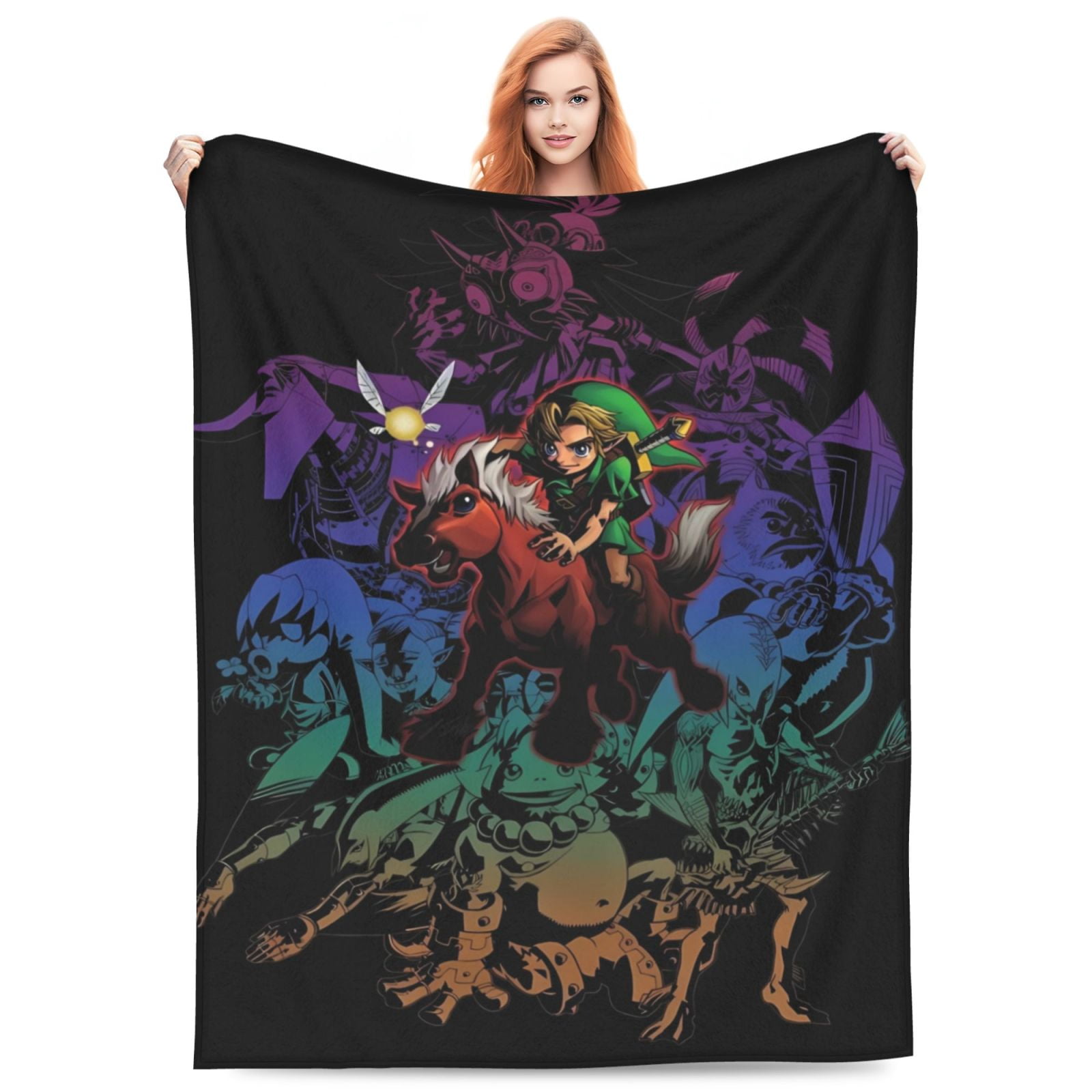The Legend Of Zelda Throw Blanket Couch Bed Sofa Soft Lightweight Warm ...