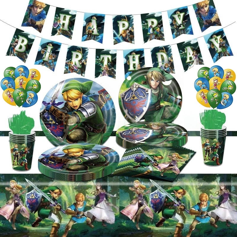 The Legend of Zelda birthday party decoration supplies,The Legend of ...