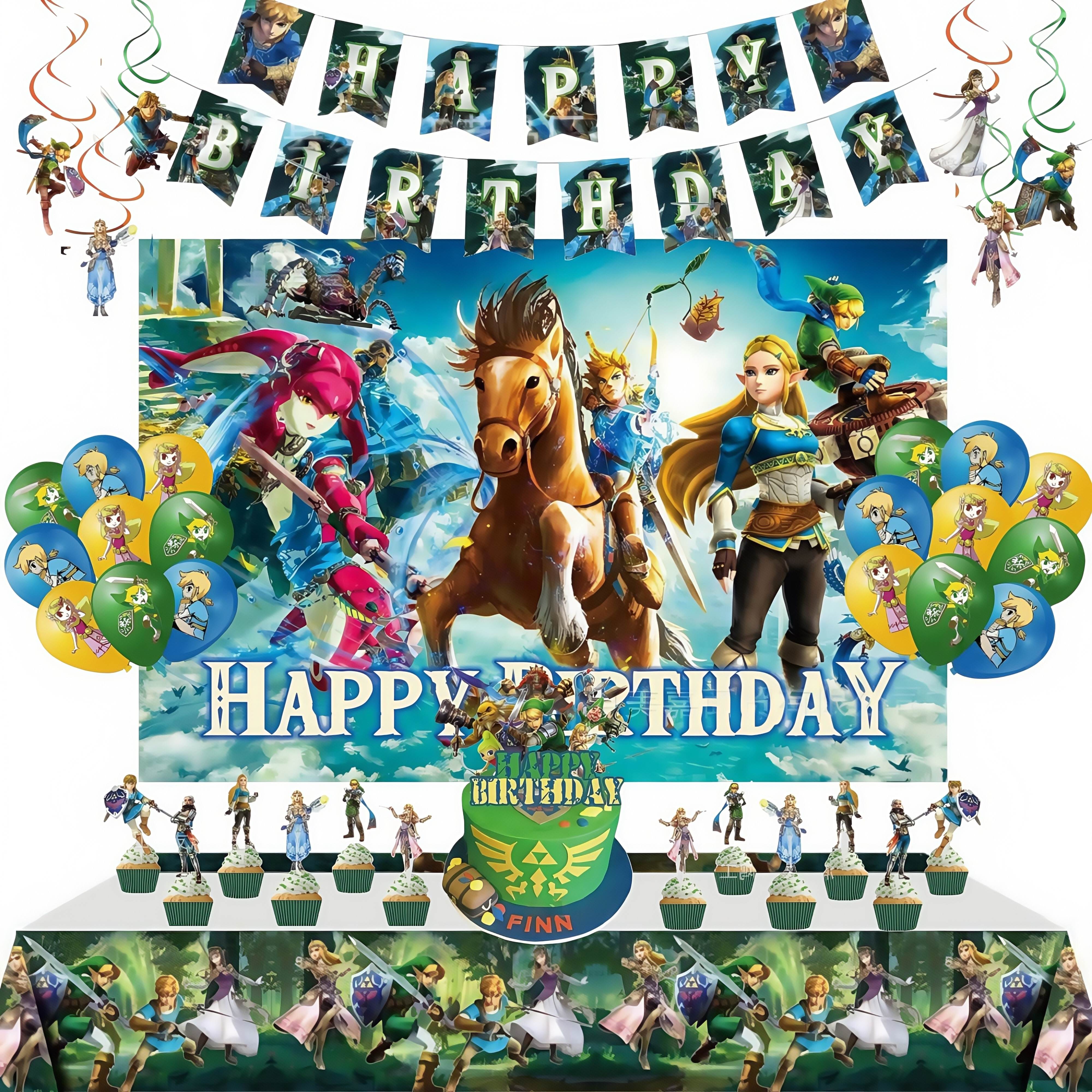 The Legend of Zelda birthday party supplies, The Legend of Zelda party ...