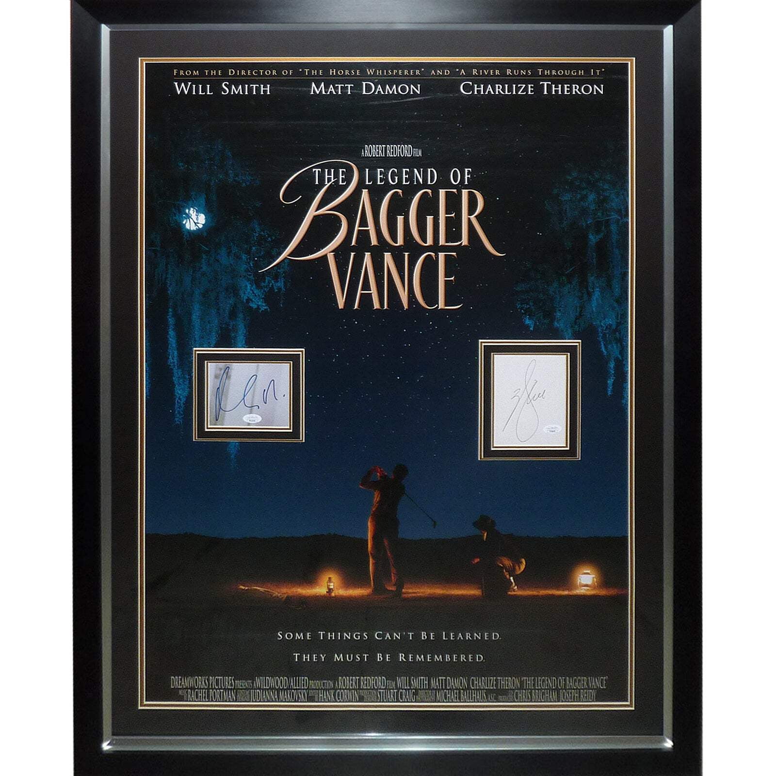Legend of Bagger Vance Full-Size Movie Poster Deluxe Framed with Matt ...