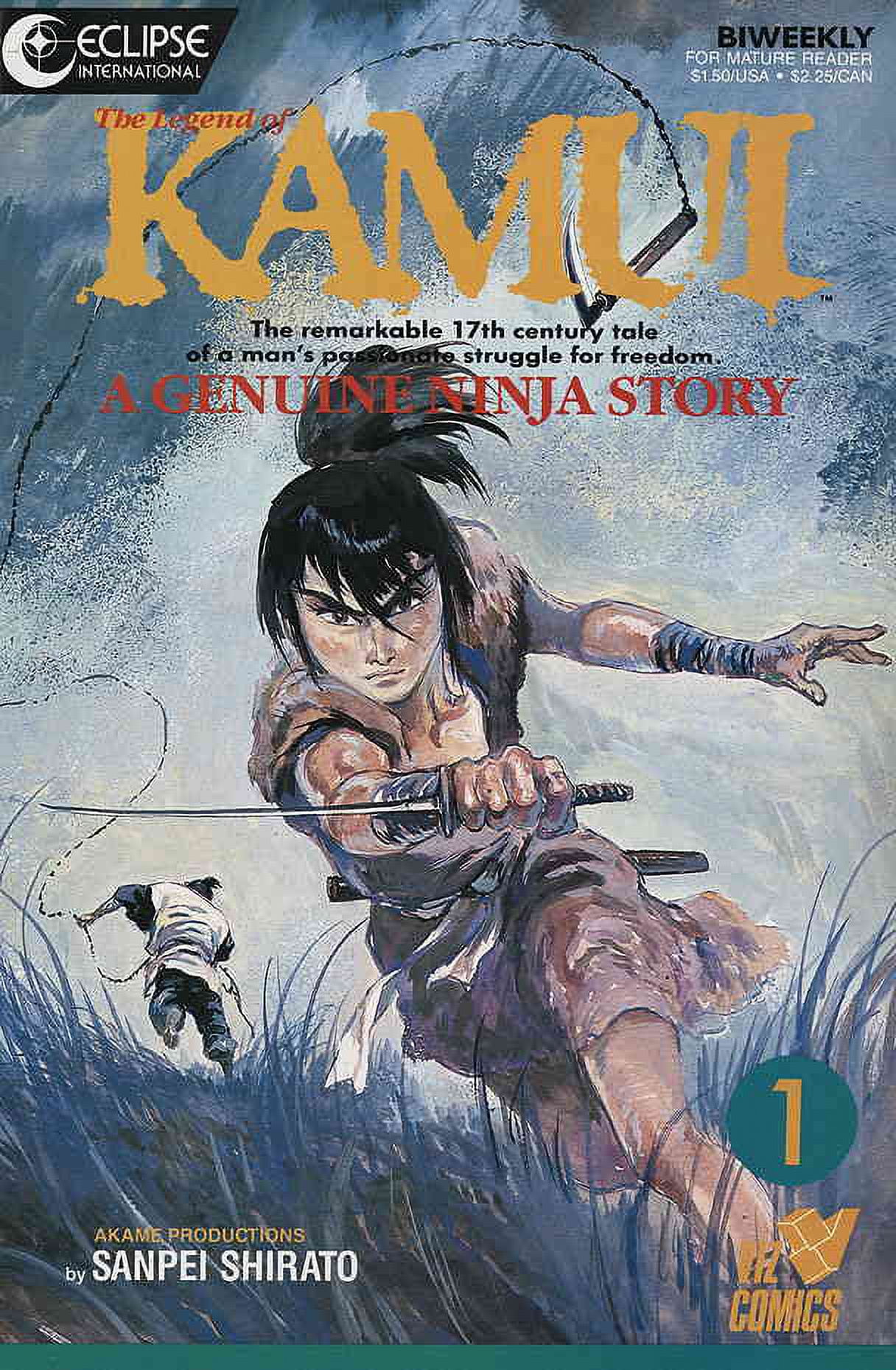 Legend of Kamui, The #1 (2nd) VF ; Eclipse Comic Book - Walmart.com