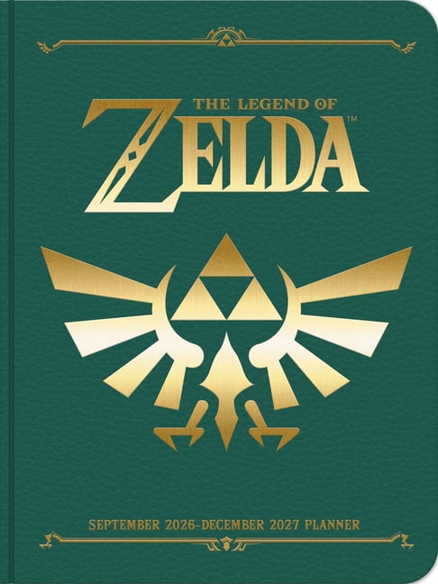 Legend of Zelda 16-Month 2026-2027 Weekly/Monthly Planner Calendar ...