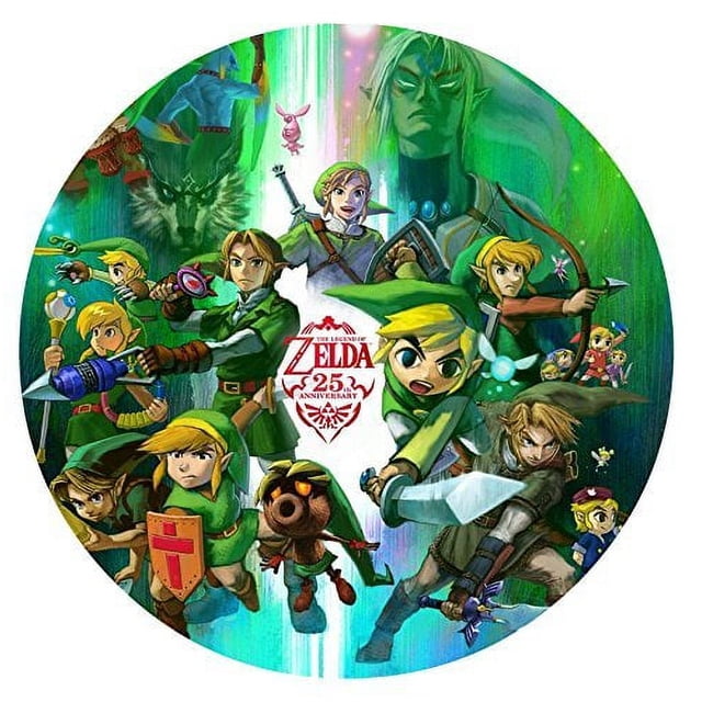 Legend of Zelda Edible Image Photo Cake Frosting Icing Topper Sheet ...