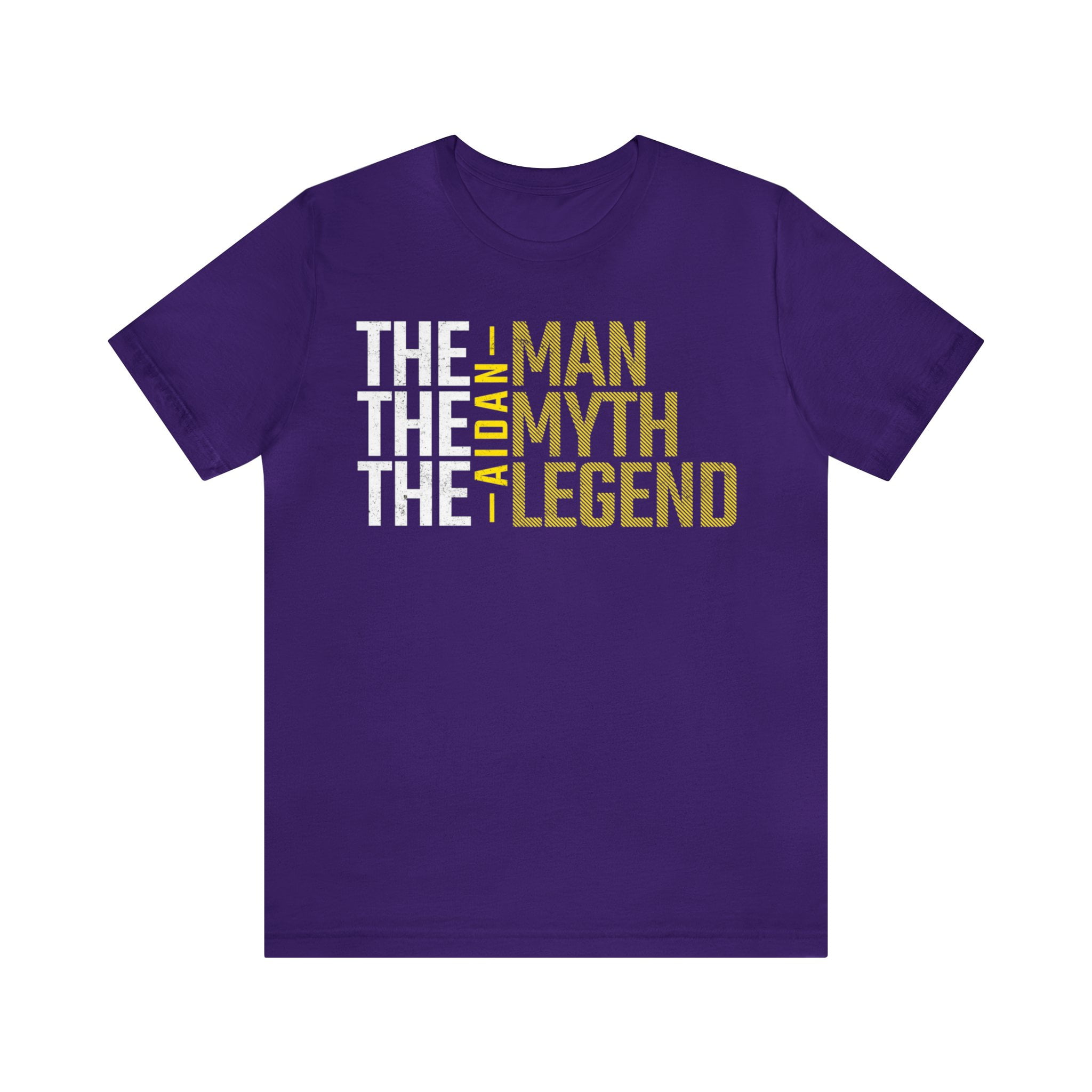 Legendary Aidan Unisex T-Shirt, Aidan-The Man The Myth The Legend ...