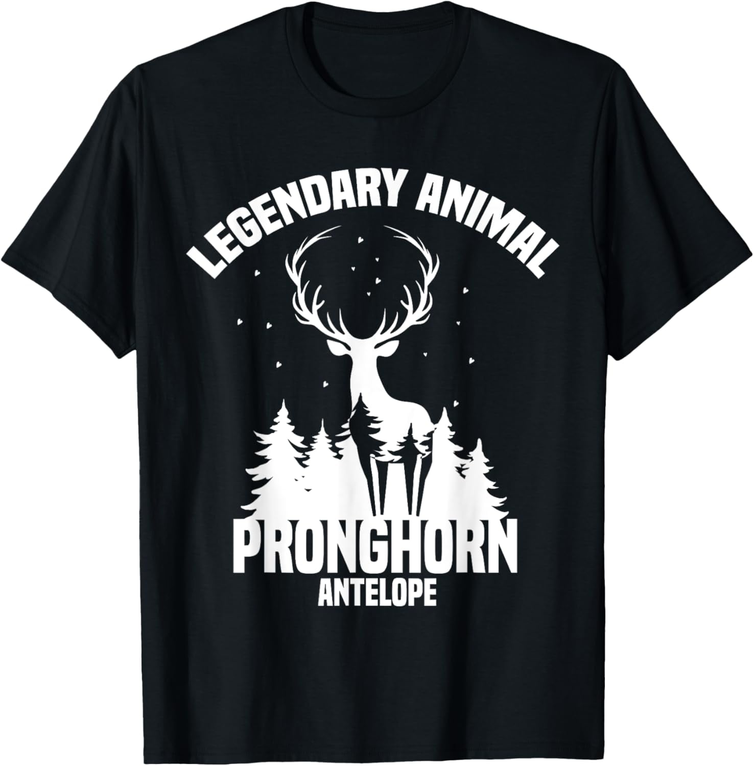 Legendary Animal Pronghorn Antelope Pronghorn Hunter T-Shirt - Walmart.com
