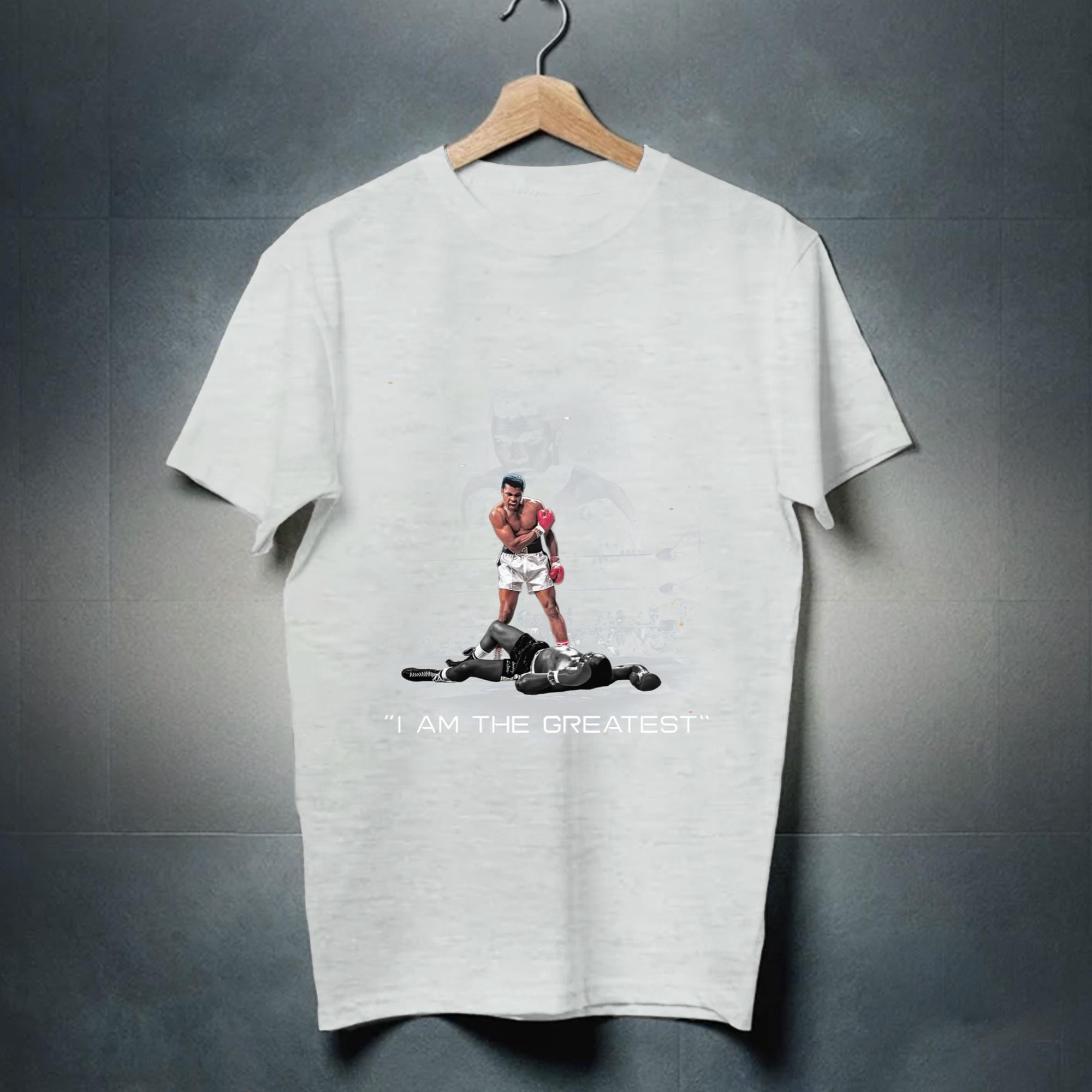 Legendary Boxer Inspired Graphic Shirt, Iconic Fighter Shirt Greatest ...