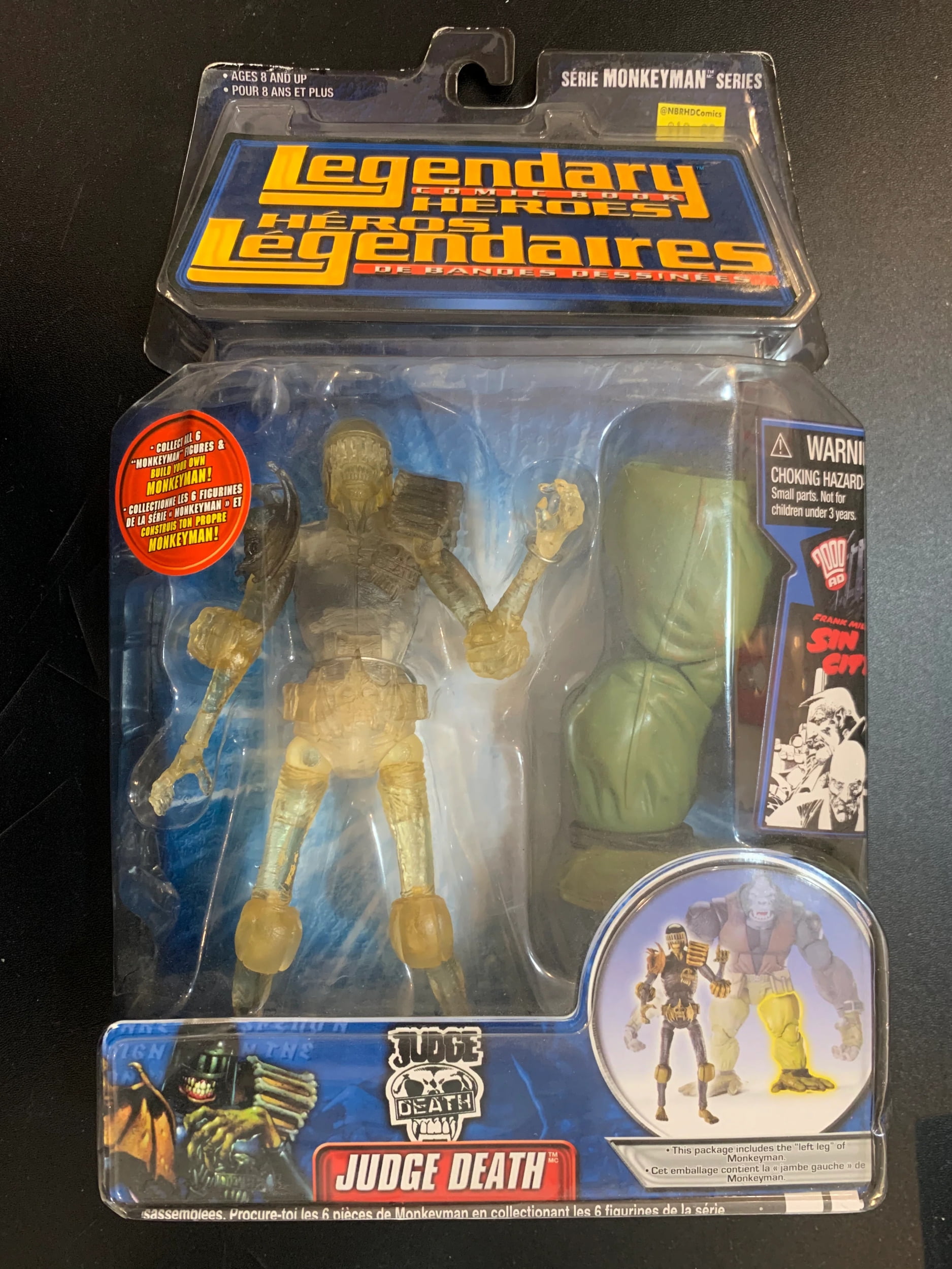 Legendary Comic Heroes Judge Death (Clear Variant) - Walmart.com