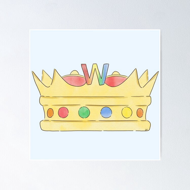 Legendary Crown Of Wonder Poster, UNFRAMED-8x12 - Walmart.com