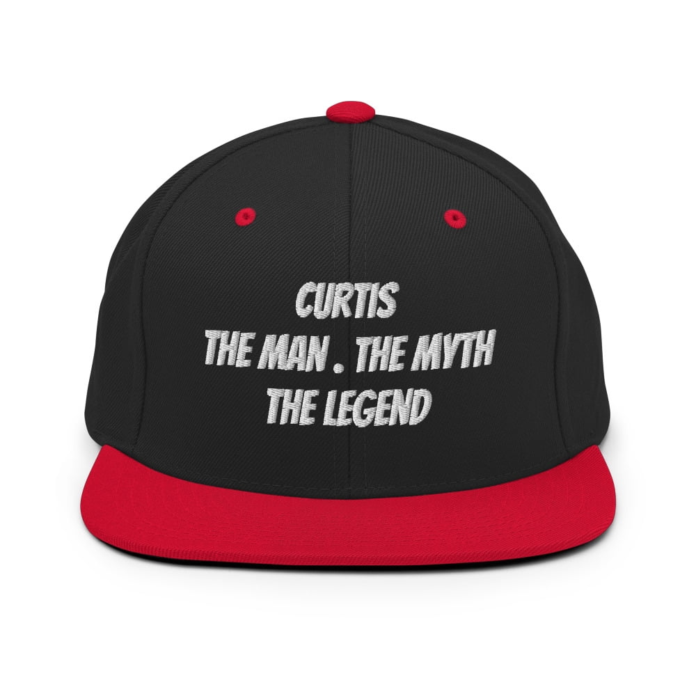 Legendary Curtis Snapback Hat, Curtis-The Man The Myth The Legend ...