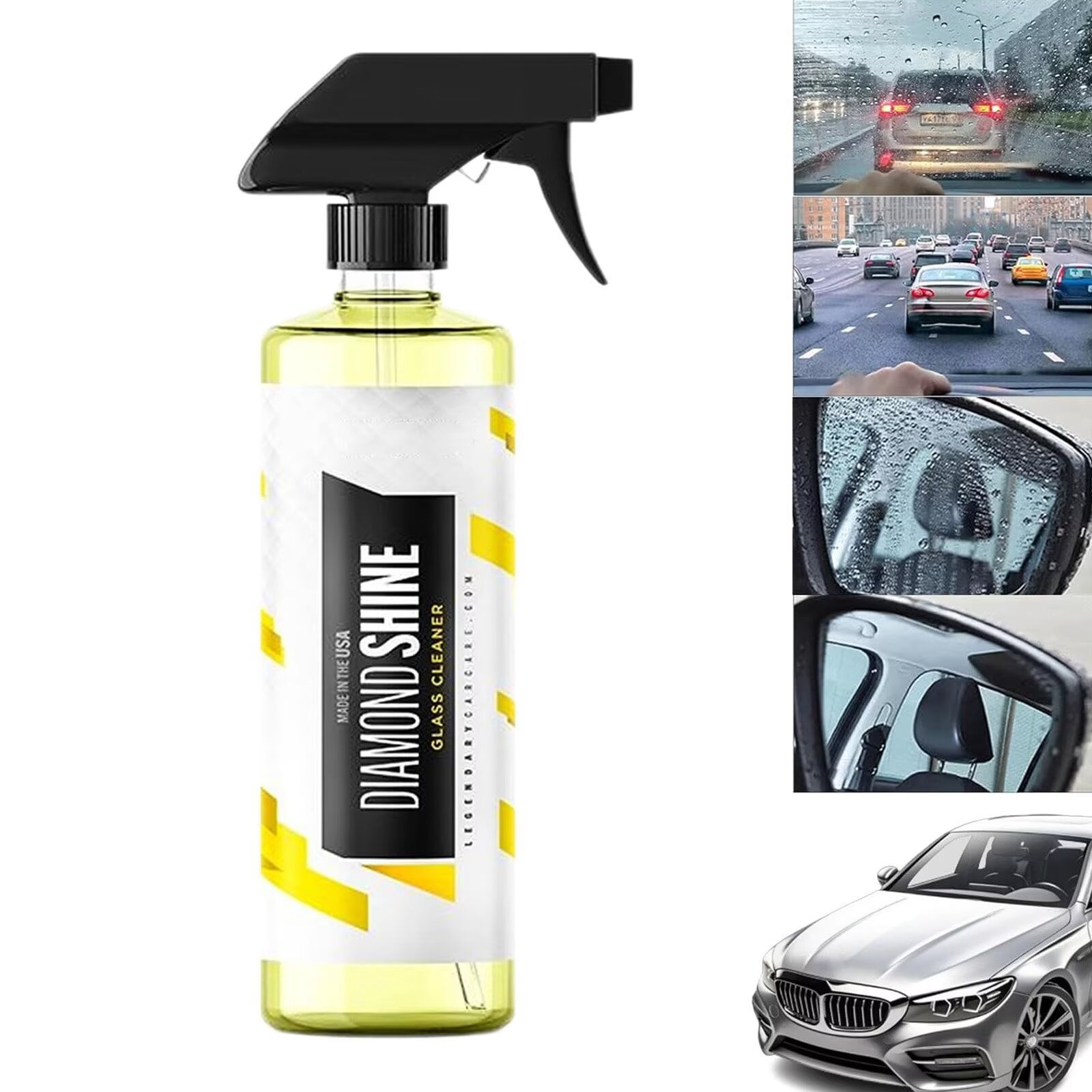 Diamond Glass Cleaner Legendary Diamond Shine Glass Cleaner - Streak ...
