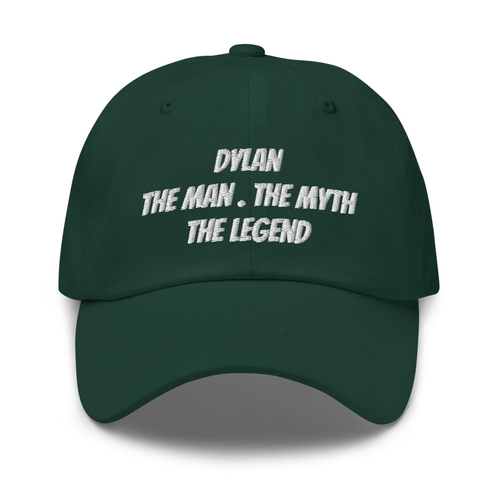 Legendary Dylan Classic Dad Hat, Dylan-The Man The Myth The Legend ...