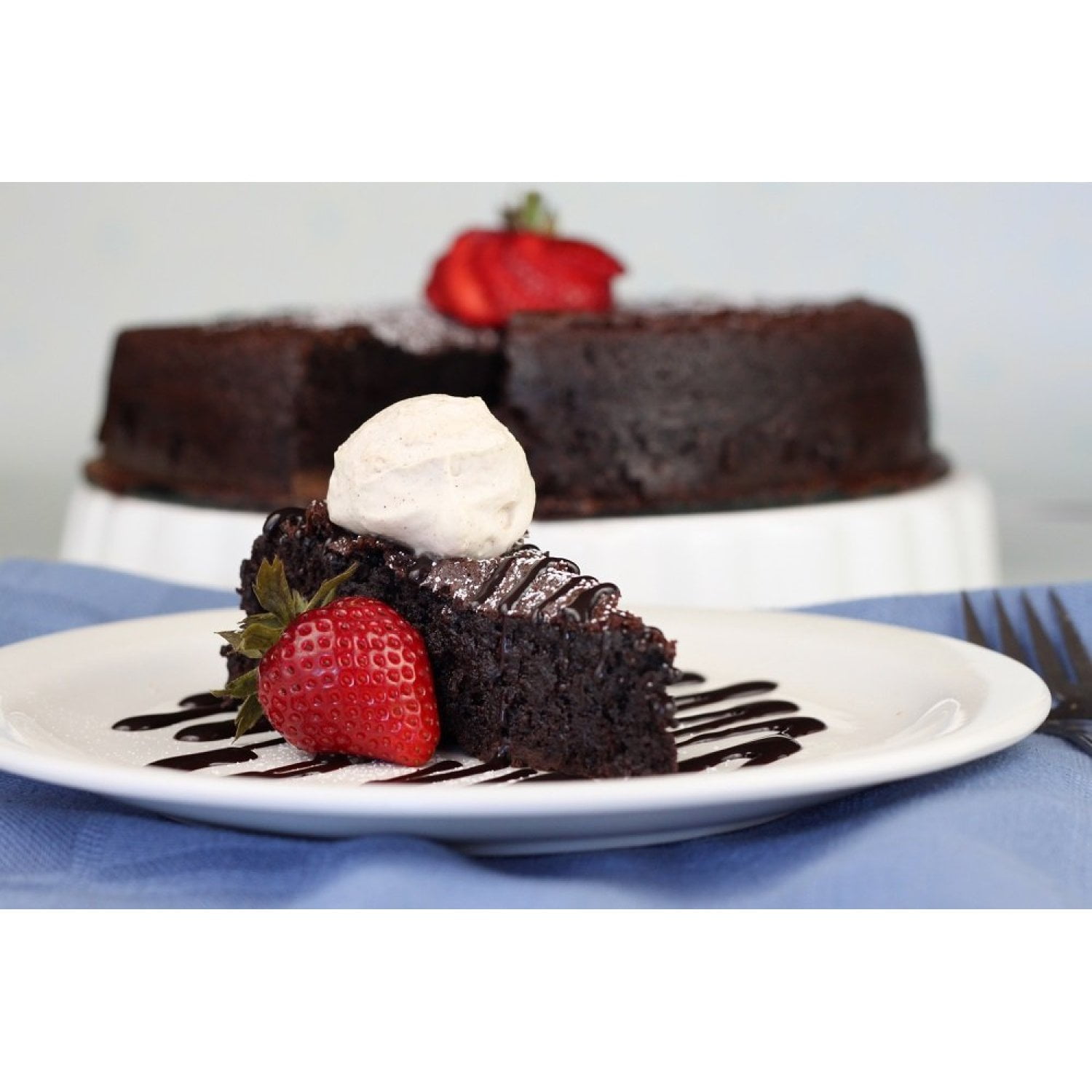 Legendary Flourless Chocolate Cake Mix. Made without flour. - Walmart.com
