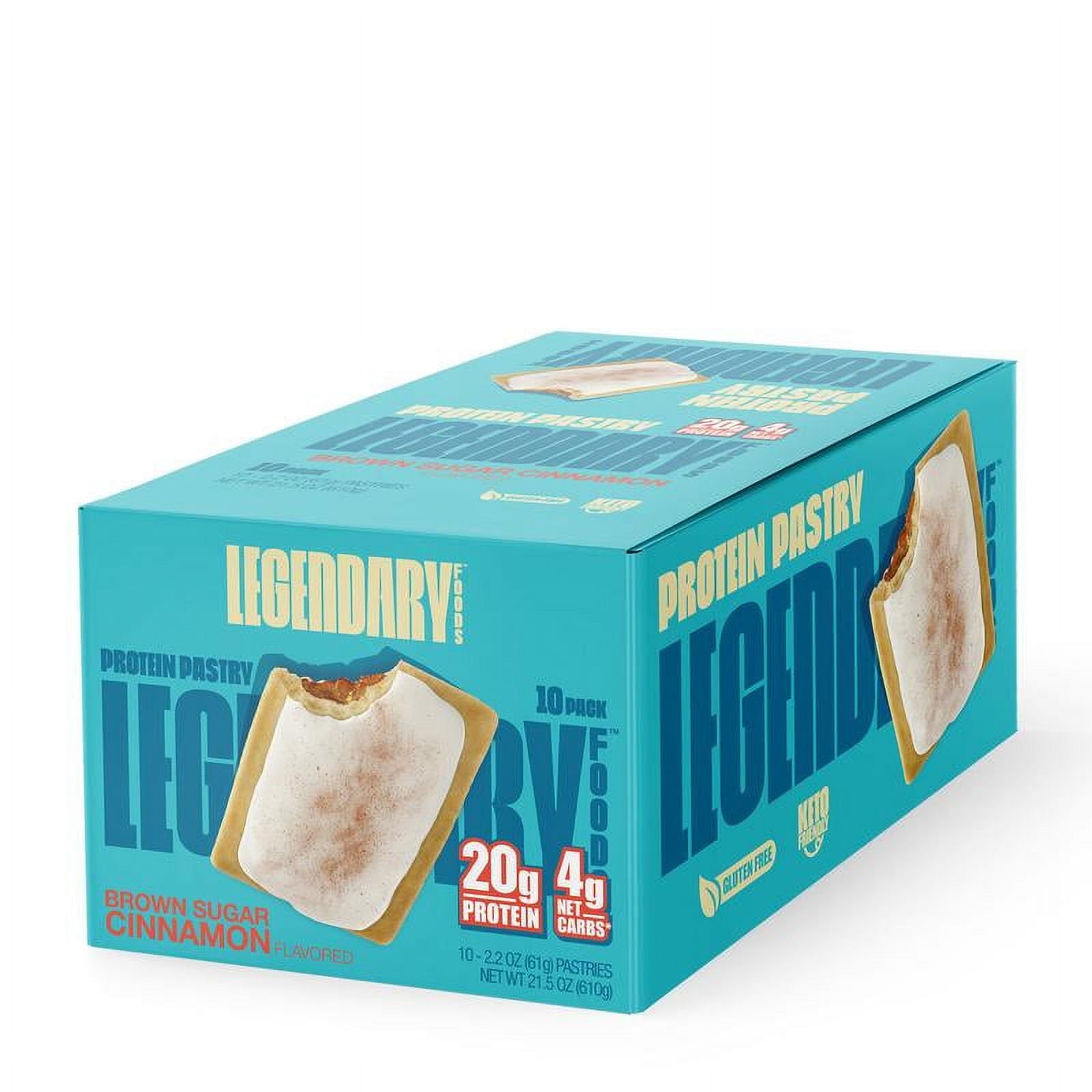 Legendary Foods Protein Pastry 20g Protein - 10 Pack - Low Carb - Zero ...