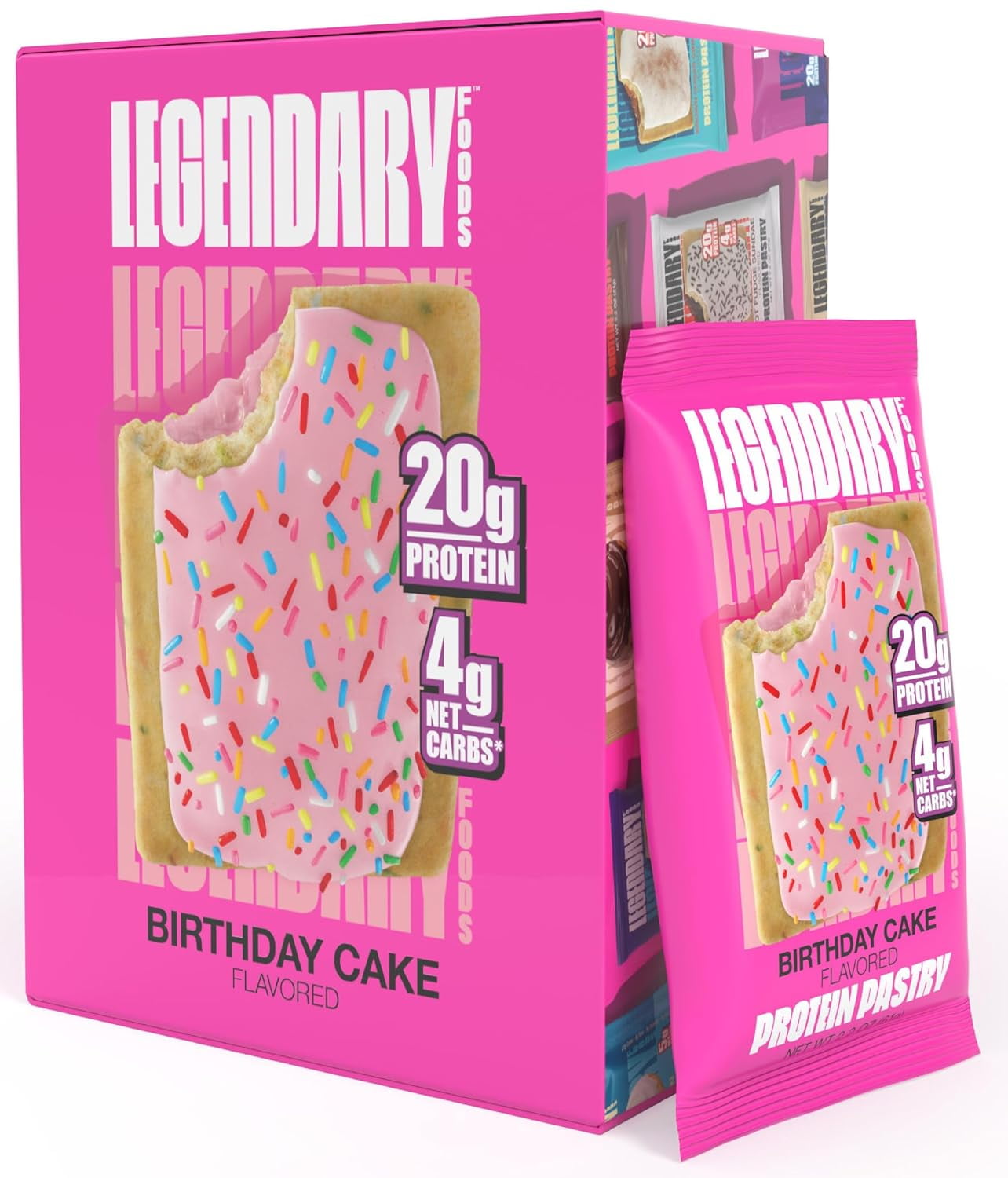 Legendary Foods Protein Pastry Birthday Cake 20g Protein 2 2 Oz 8 legendary-foods-protein-pastry-birthday-cake-20g-protein-2-2-oz-8