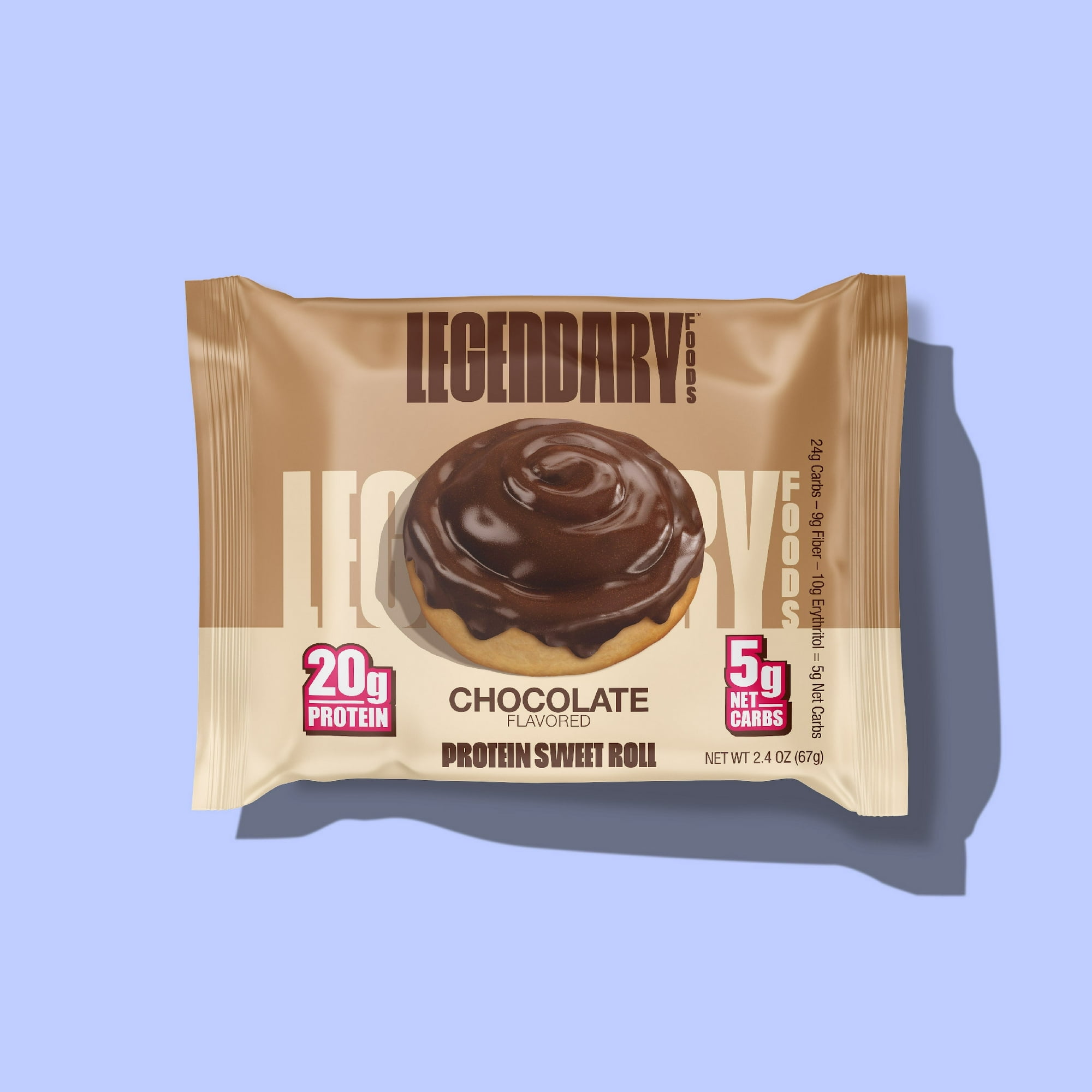 Legendary Foods Protein Sweet Roll - Chocolate 1 Pack | Protein Snack ...