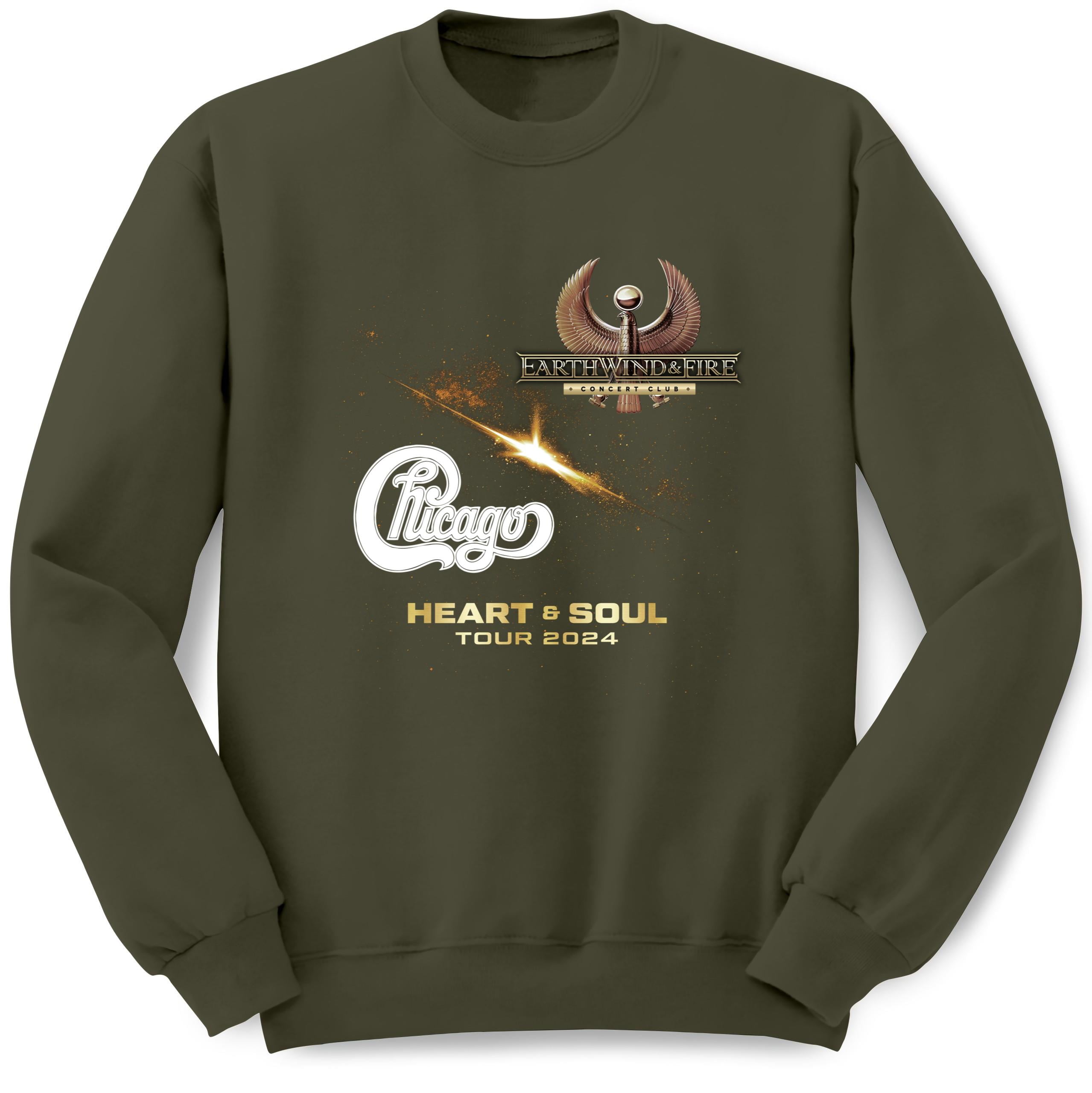 Legendary Funk & Rock Band Heart & Soul Tour 2025 Shirt, Classic Music ...