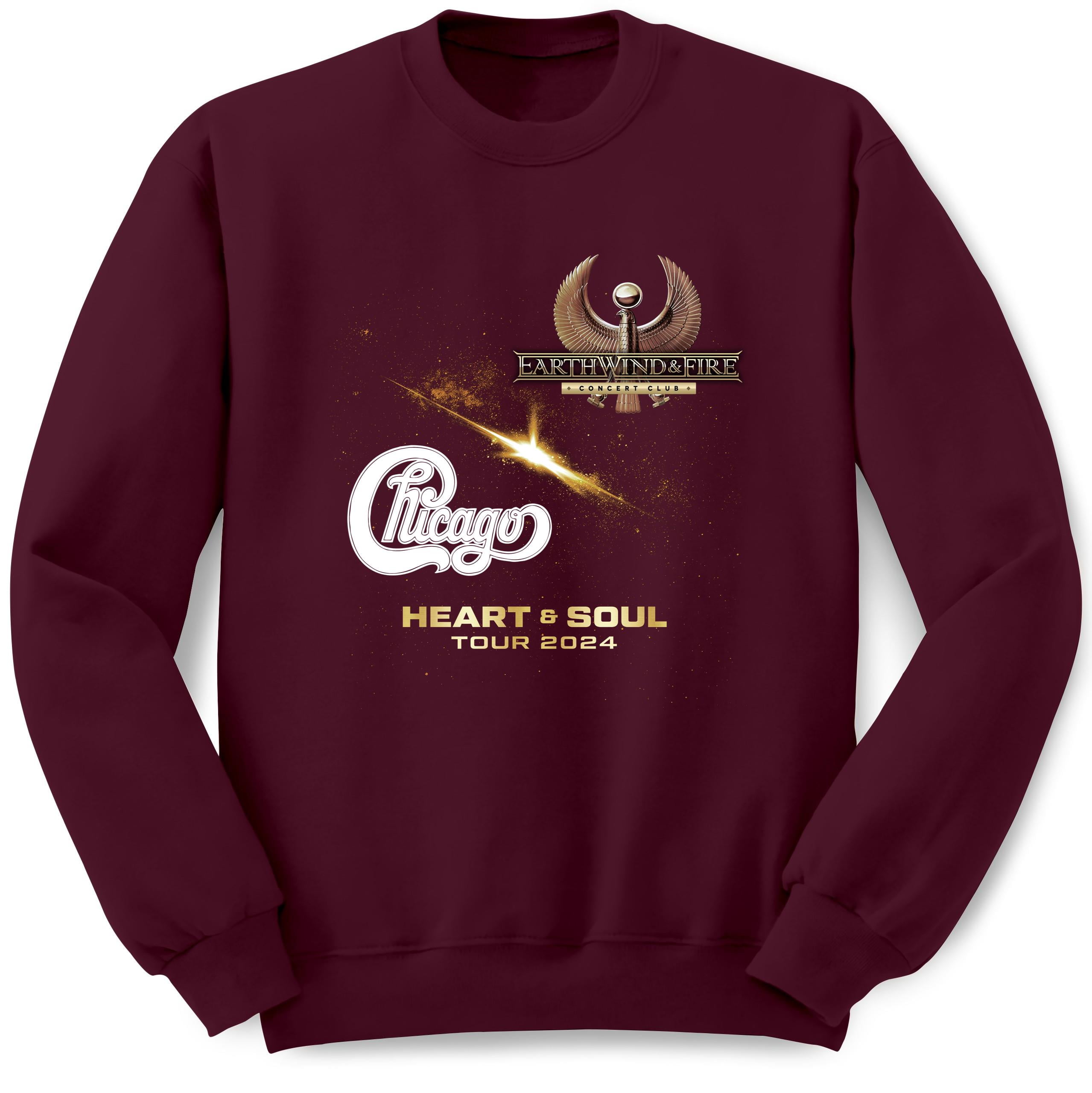 Legendary Funk & Rock Band Heart & Soul Tour 2025 Shirt, Classic Music ...