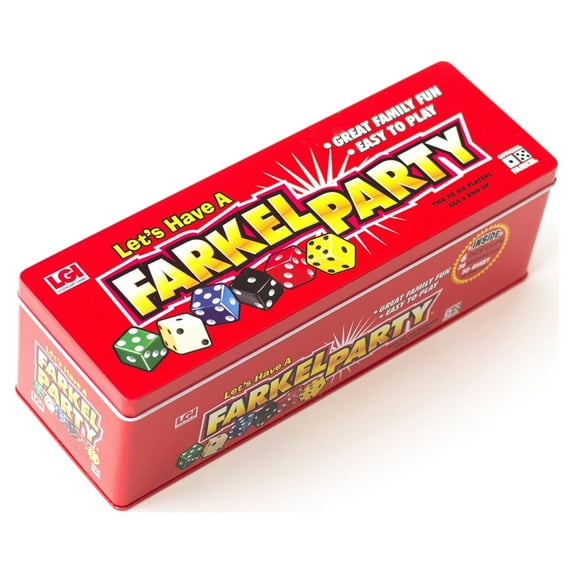 Legendary Games Farkel Party Dice Games with 50-sheet score pad, 6 sets ...