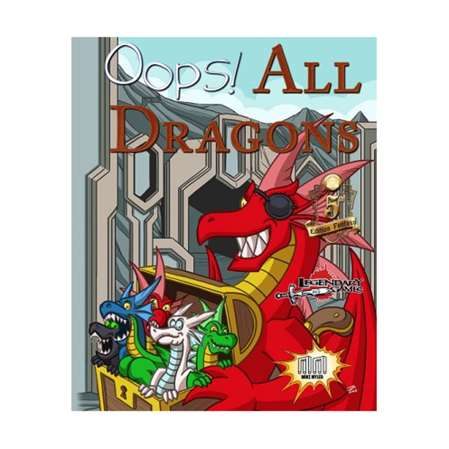 Legendary Games Oops! All Dragons (5E) New - Walmart.com