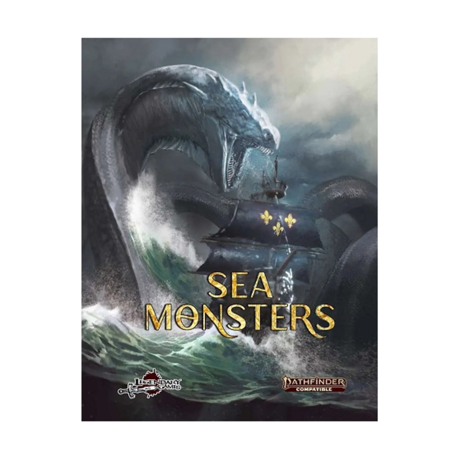 Legendary Games Sea Monsters (Pathfinder 2nd Edition) New - Walmart.com