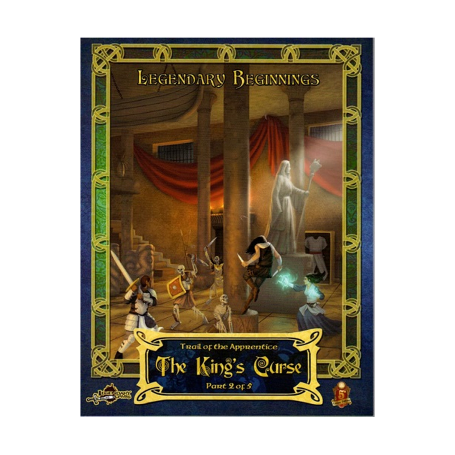 Legendary Games Trails of the Apprentice - The King's Curse (5E) New ...