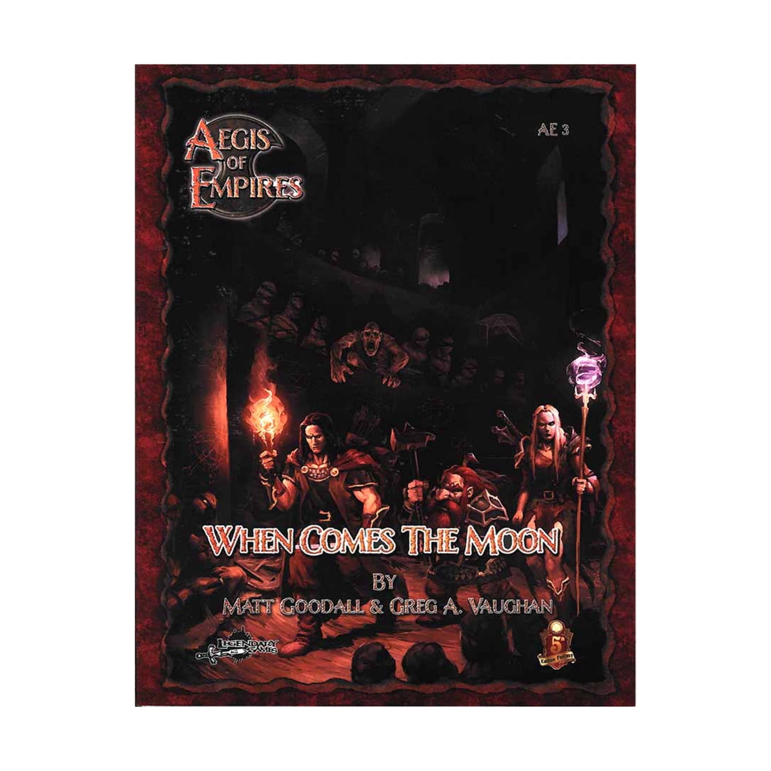 Legendary Games When Comes the Moon (5E) New - Walmart.com
