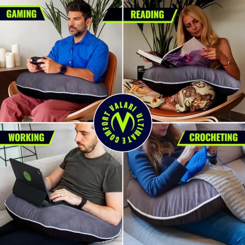 Legendary Gaming Pillow | Ergonomic Arm Rest Pillow for Long Gaming ...