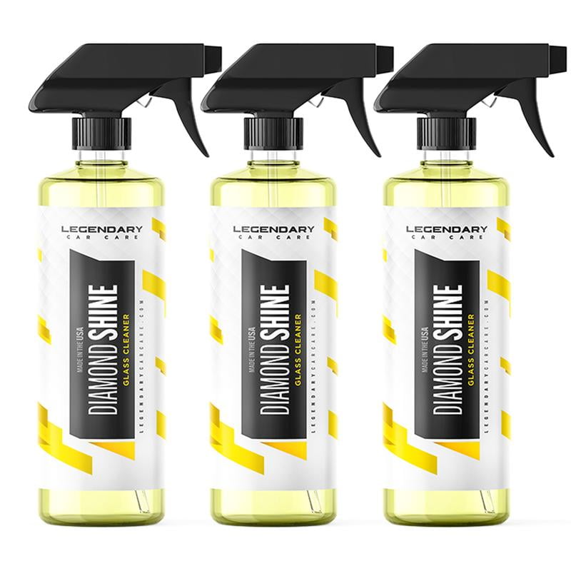 Legendary Glass Cleaner - No-Streaks - Added Clarity - Tint Safe ...
