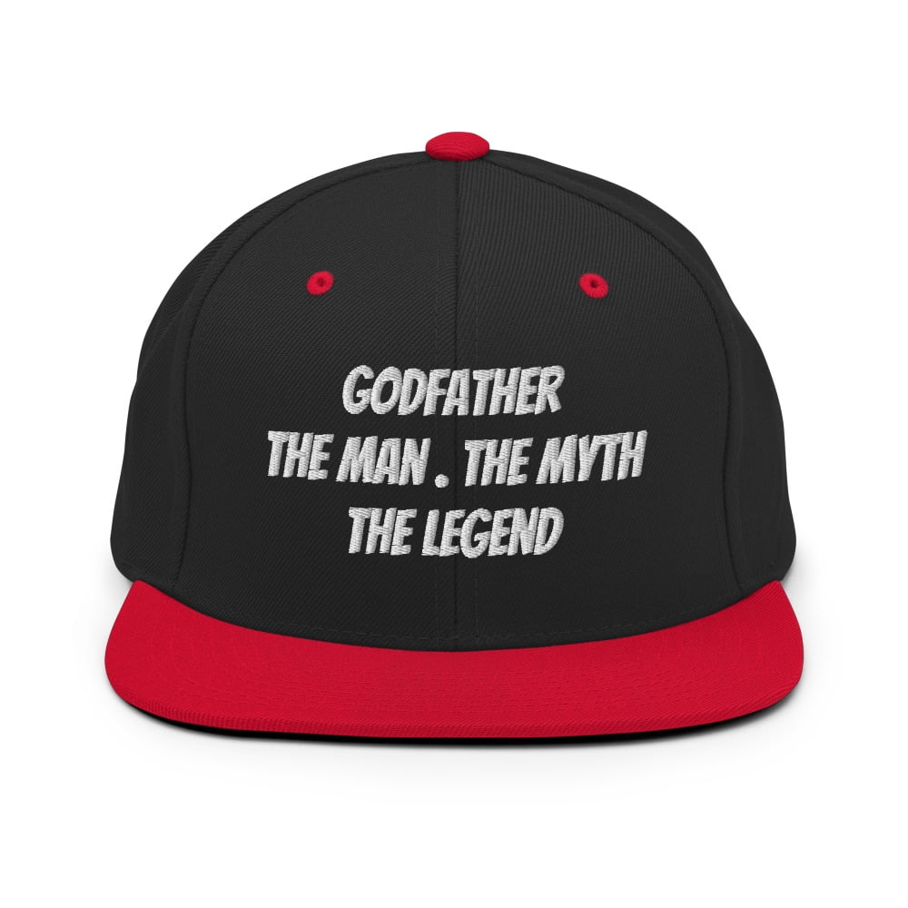 Legendary Godfather Snapback Hat, Godfather-The Man The Myth The Legend ...