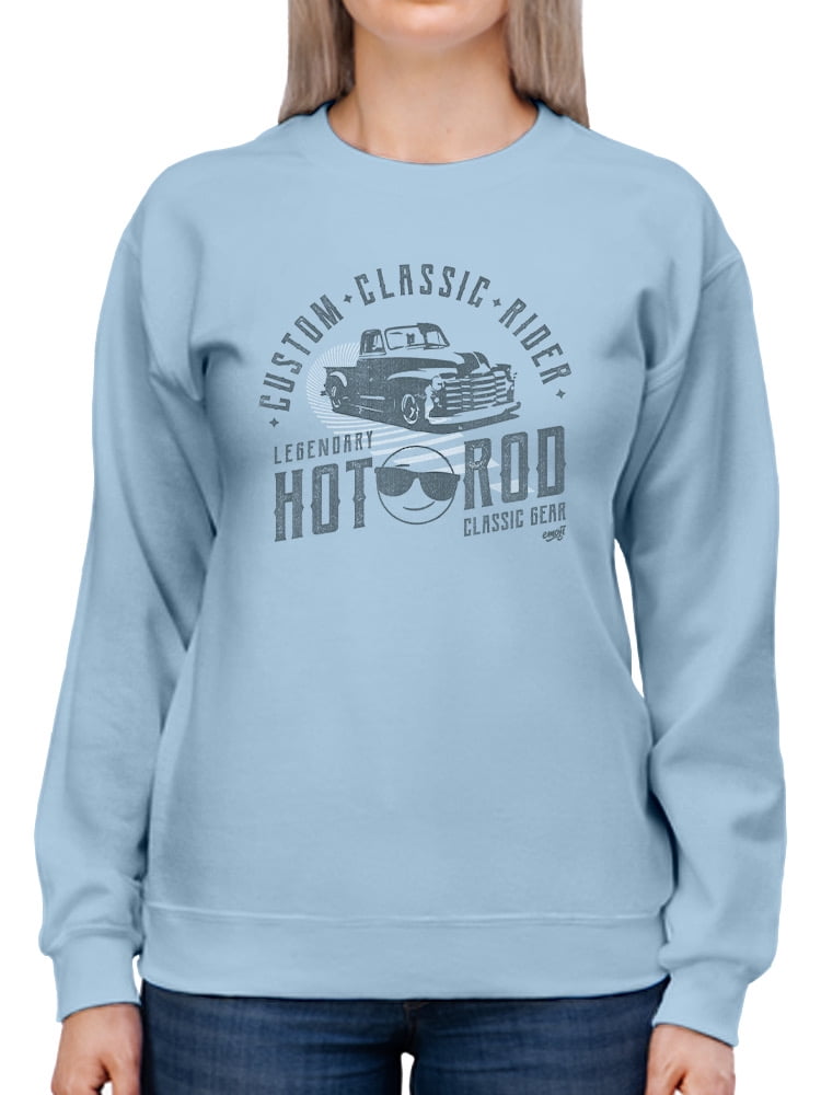 Legendary Hot Rod - Classic Car Rider Vintage Women's Sweatshirt ...