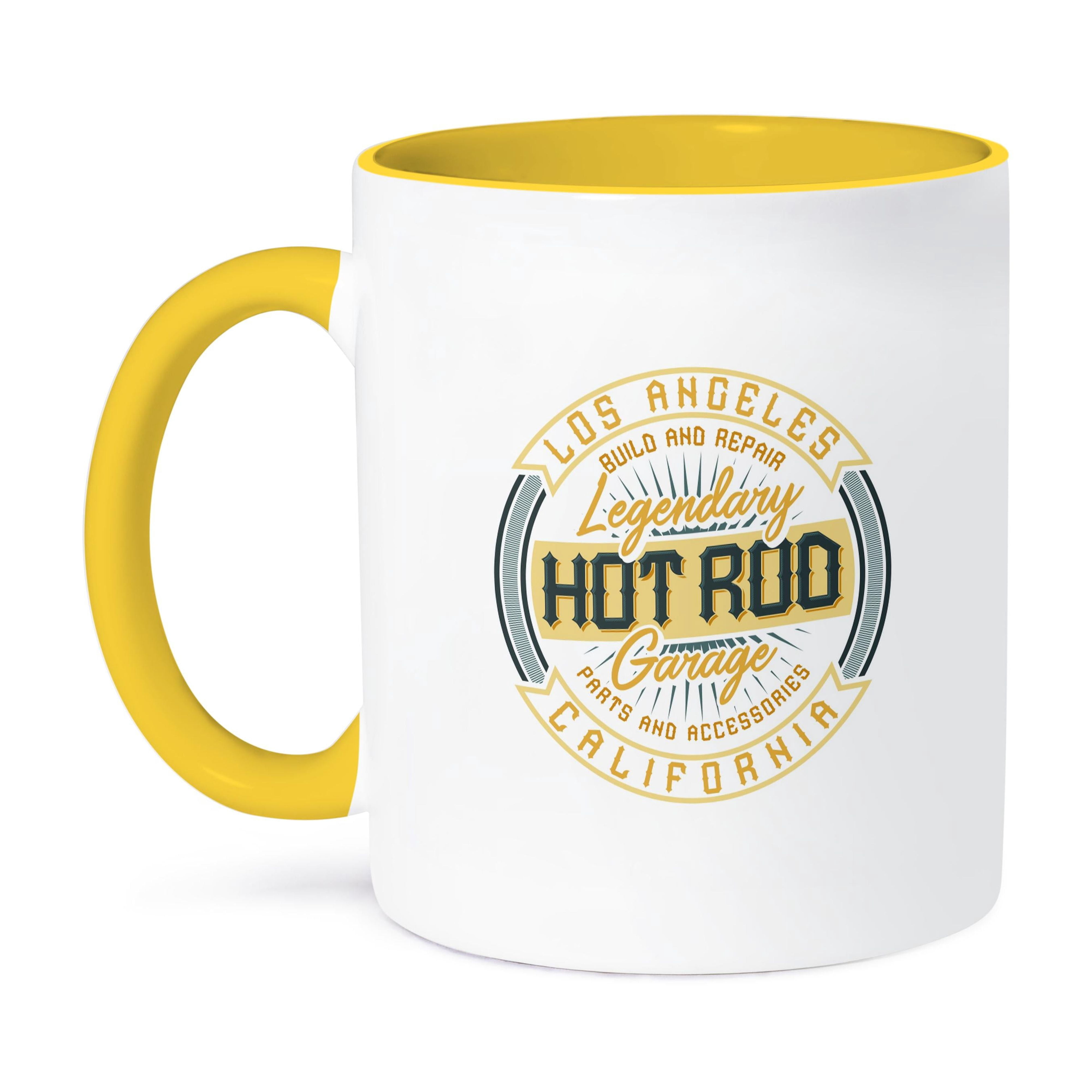 3dRose, Legendary hot rod garage imaginative logo on white background ...