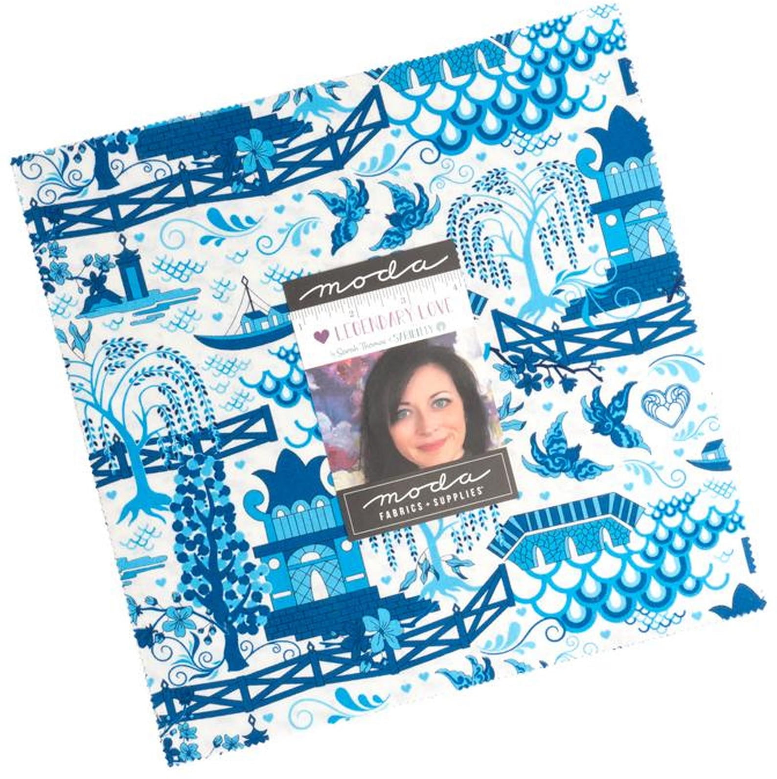 Legendary Love Layer Cake by Sarah Thomas of Sariditty; 42 - 10" Precut Fabric Quilt Squares ...